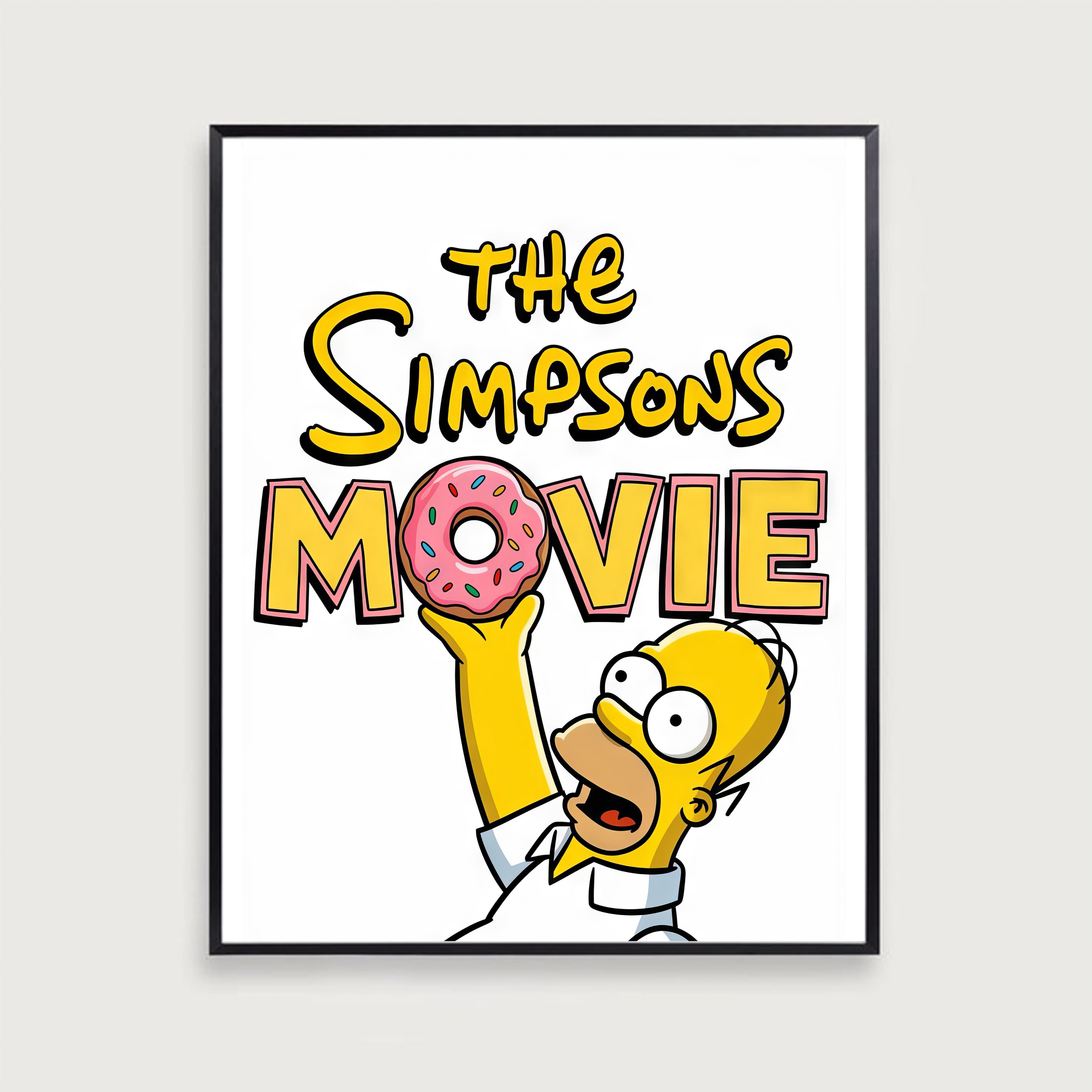 POSTER The Simpsons Maggie Simpson Poster Bedroom Wall Art Home Decor ...