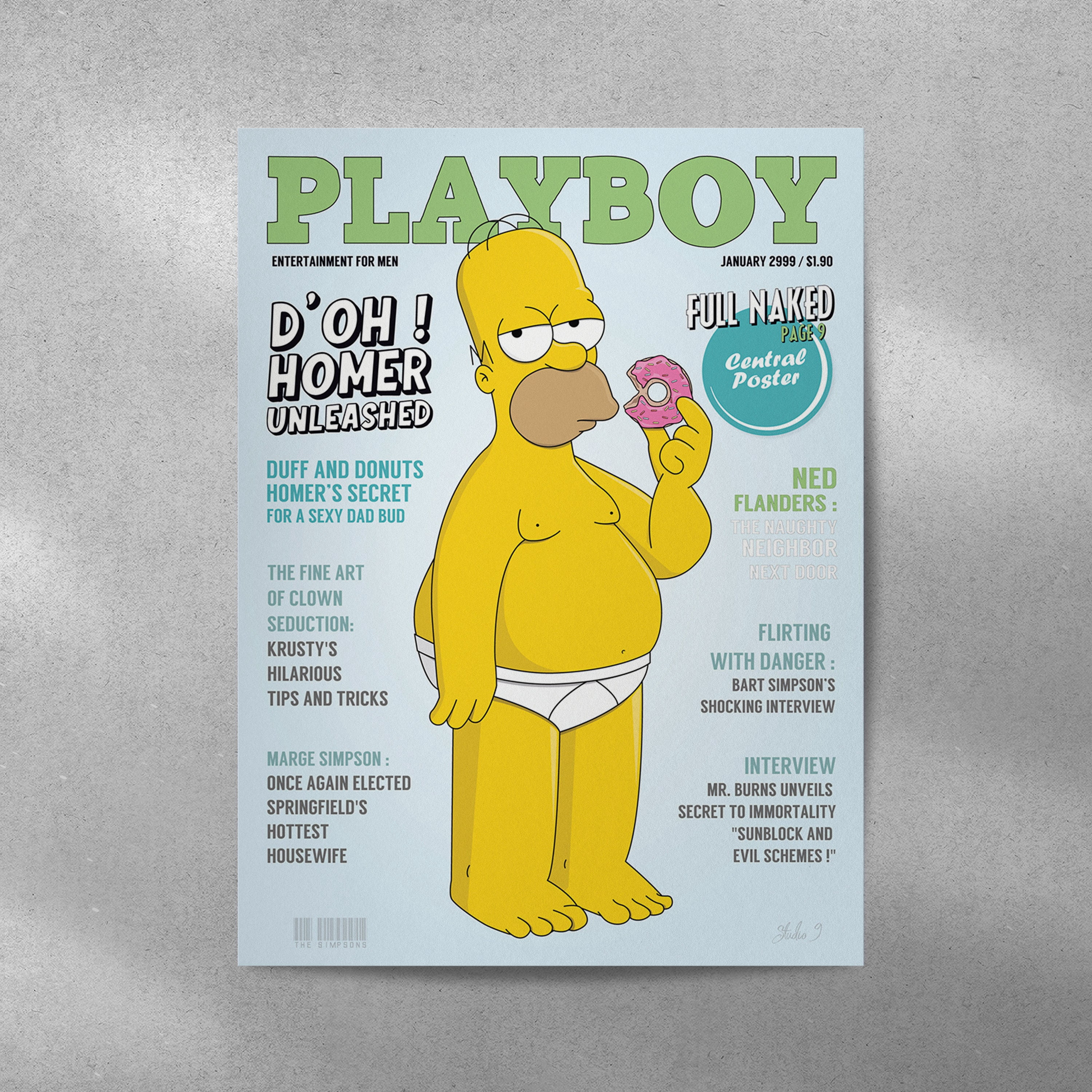 POSTER The Simpsons poster - Homer Simpson-UNFRAMED - Walmart.com