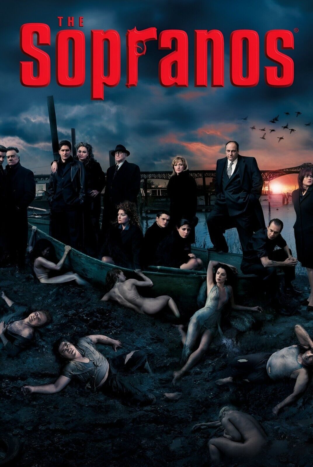 POSTER The Sopranos Poster Sign [D] James Gandolfini-8x12-UNFRAMED ...