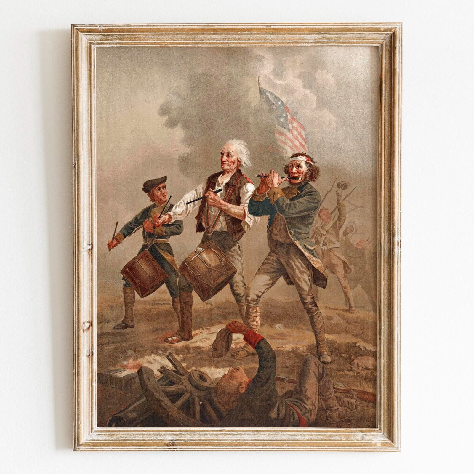 POSTER The Spirit of '76 Yankee Doodle America History USA Wall Art ...