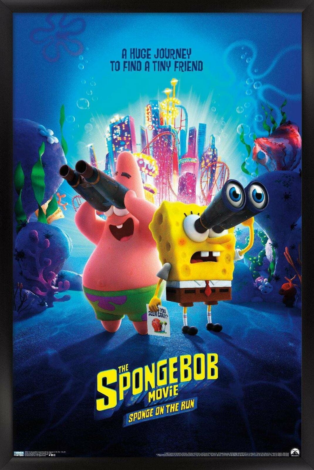 POSTER The SpongeBob Movie: Sponge On The Run - Key Art Poster-12x18 ...