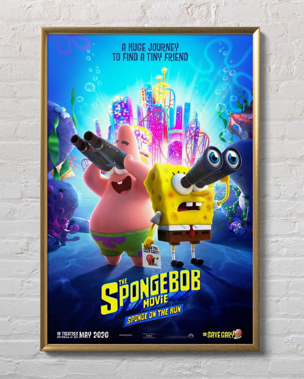POSTER The SpongeBob Movie Sponge on the Run 2020 Movie PosterGlossy ...