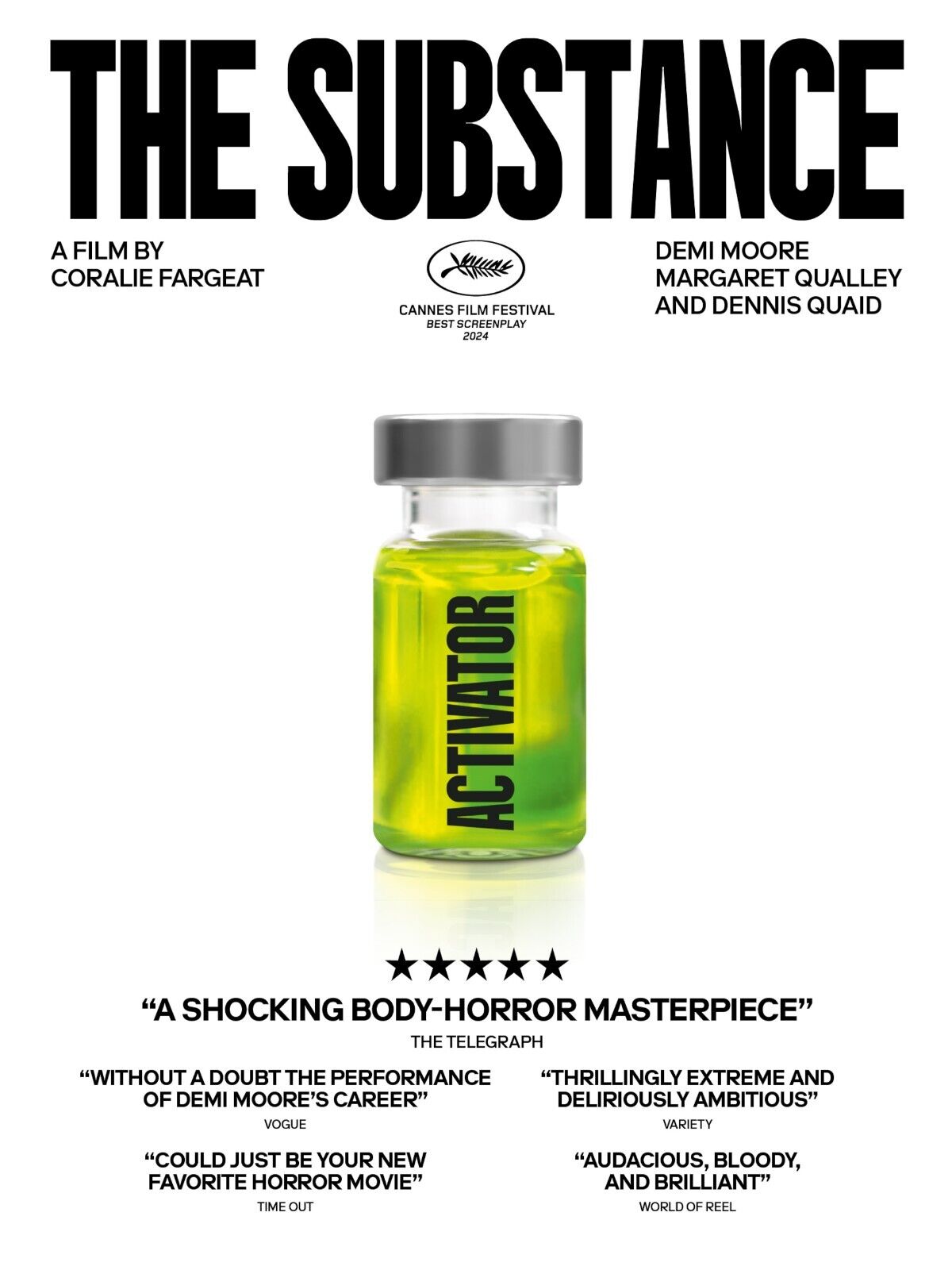 POSTER The Substance - Poster-12x18-UNFRAMED - Walmart.com