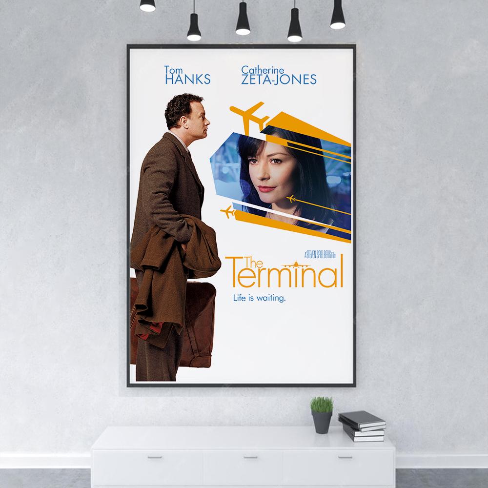 POSTER The Terminal Movie Poster Print, Modern Wall Decor Poster, Wall ...
