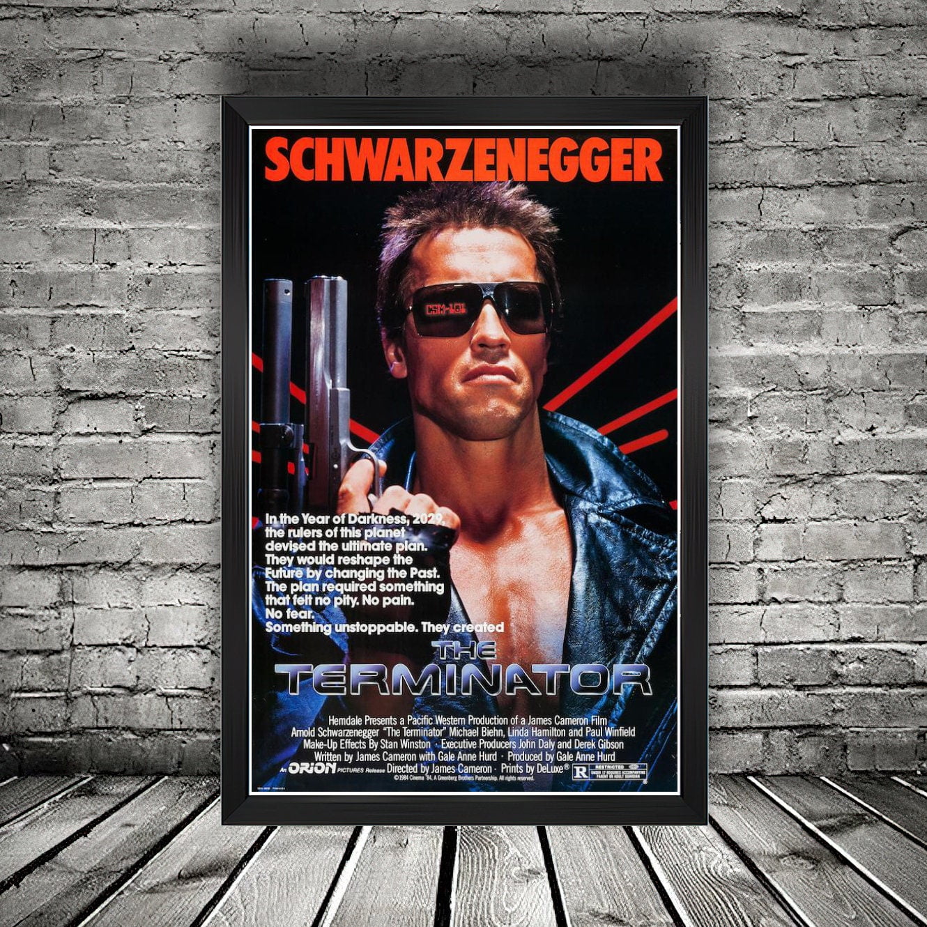 POSTER The Terminator (1984) Movie Posters | Arnold Schwarzenegger ...
