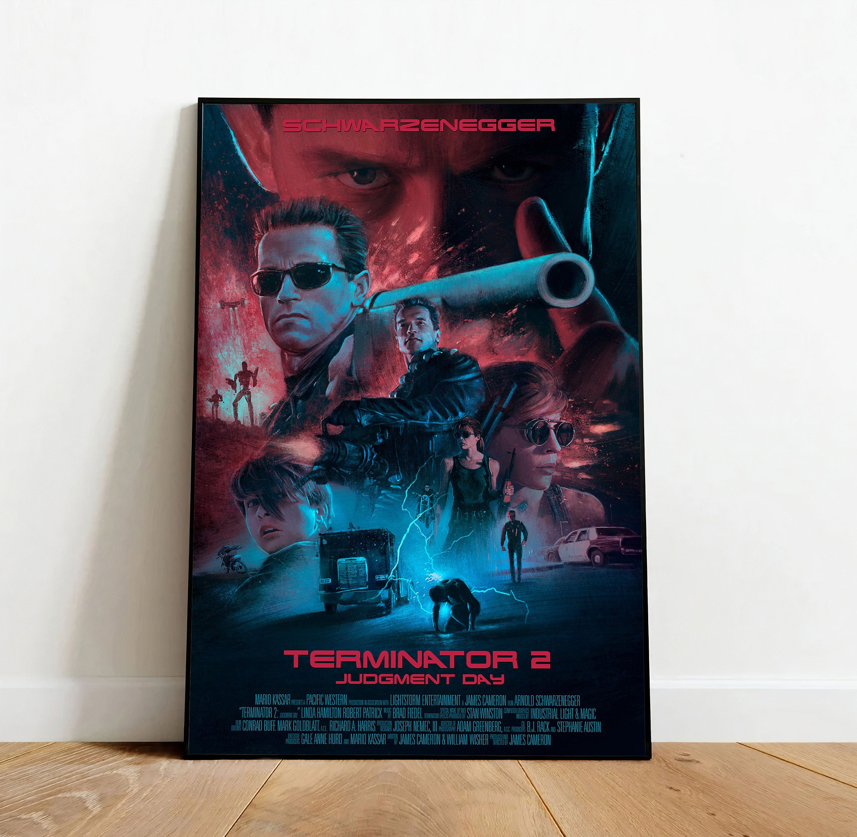 POSTER The Terminator Poster, Wall Art, Rolled Print, Wall Print, Movie ...