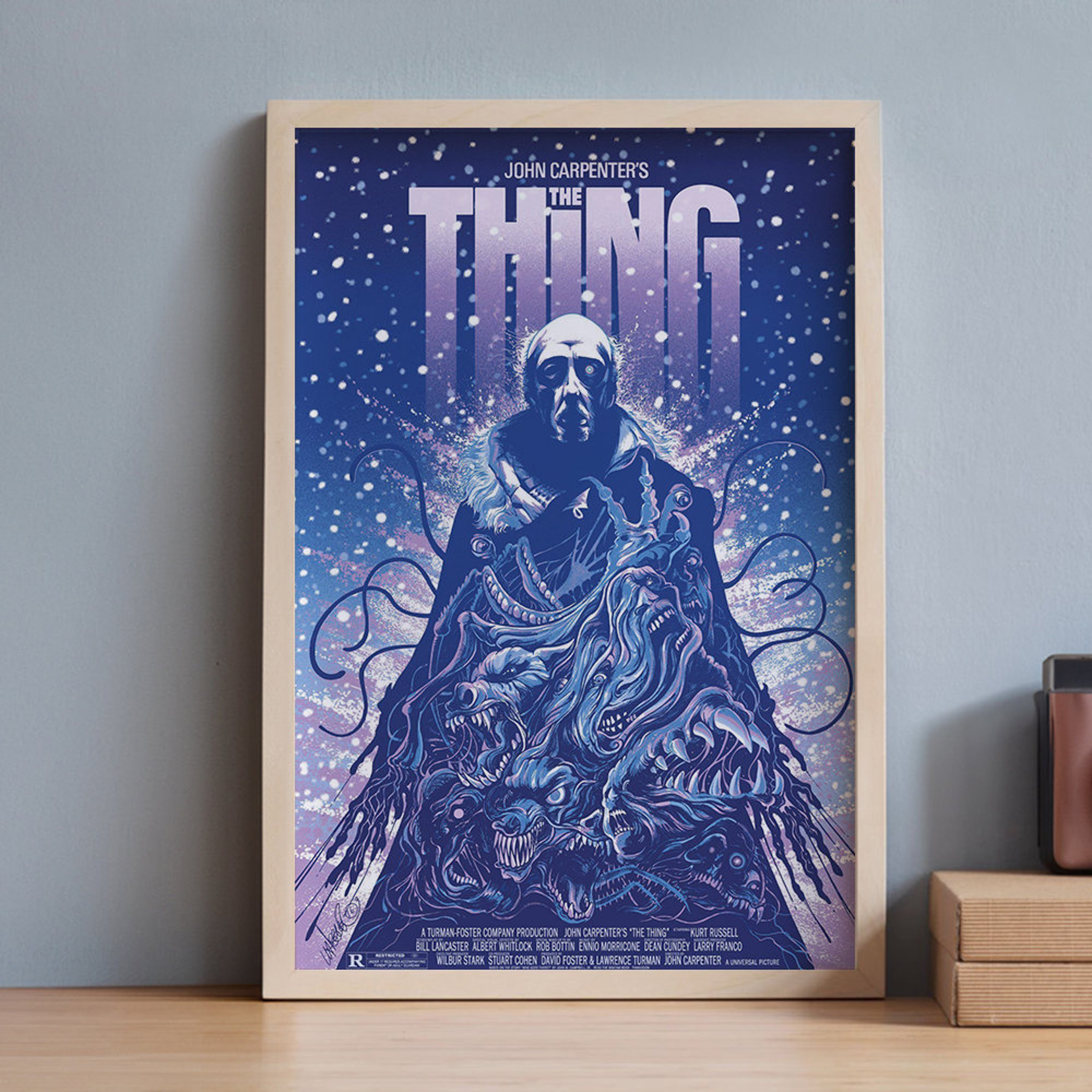 John Carpenter The Thing Poster All About Movies The Thing 1982