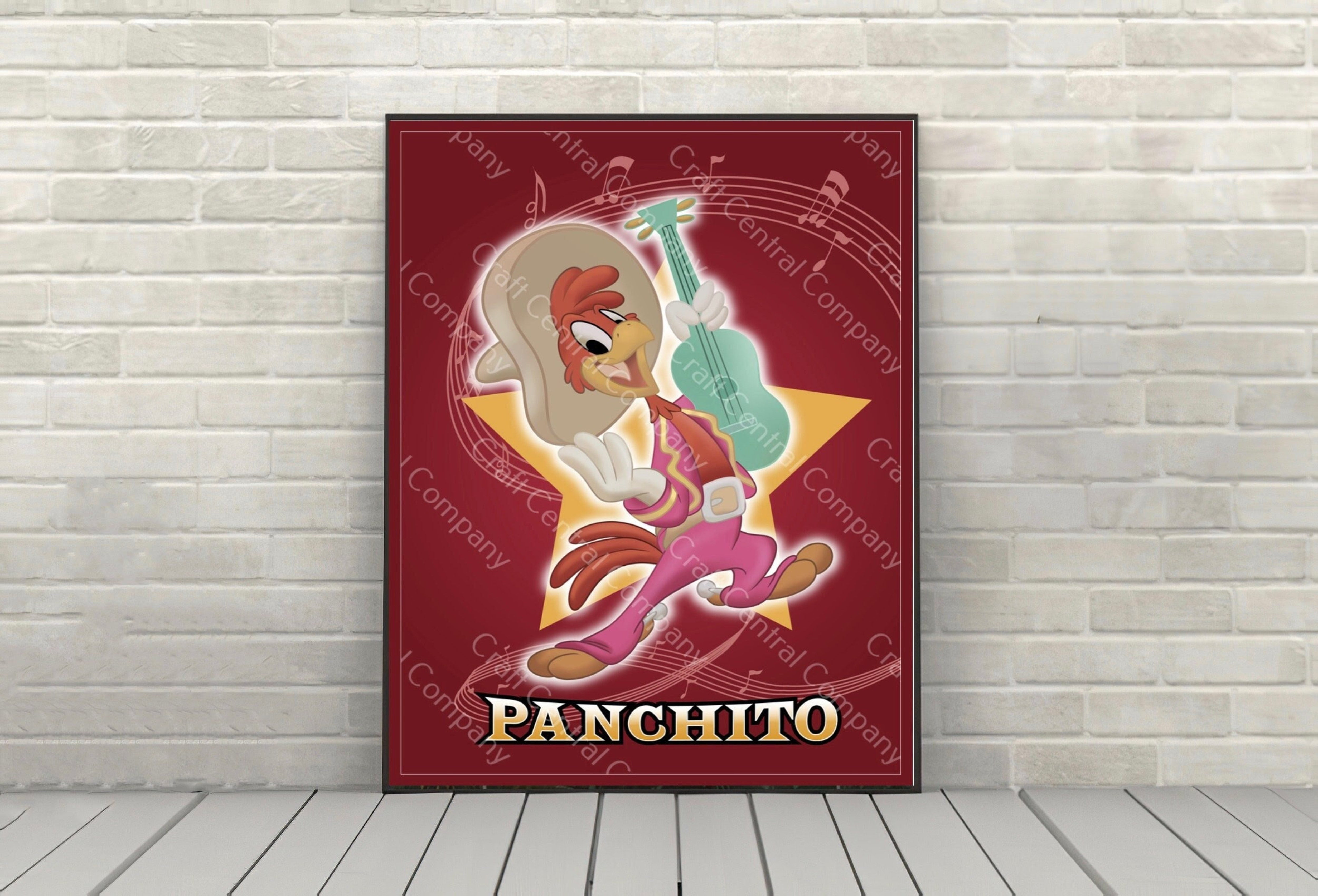 POSTER The Three Caballeros Poster Gran Fiesta Tour Panchito Poster ...