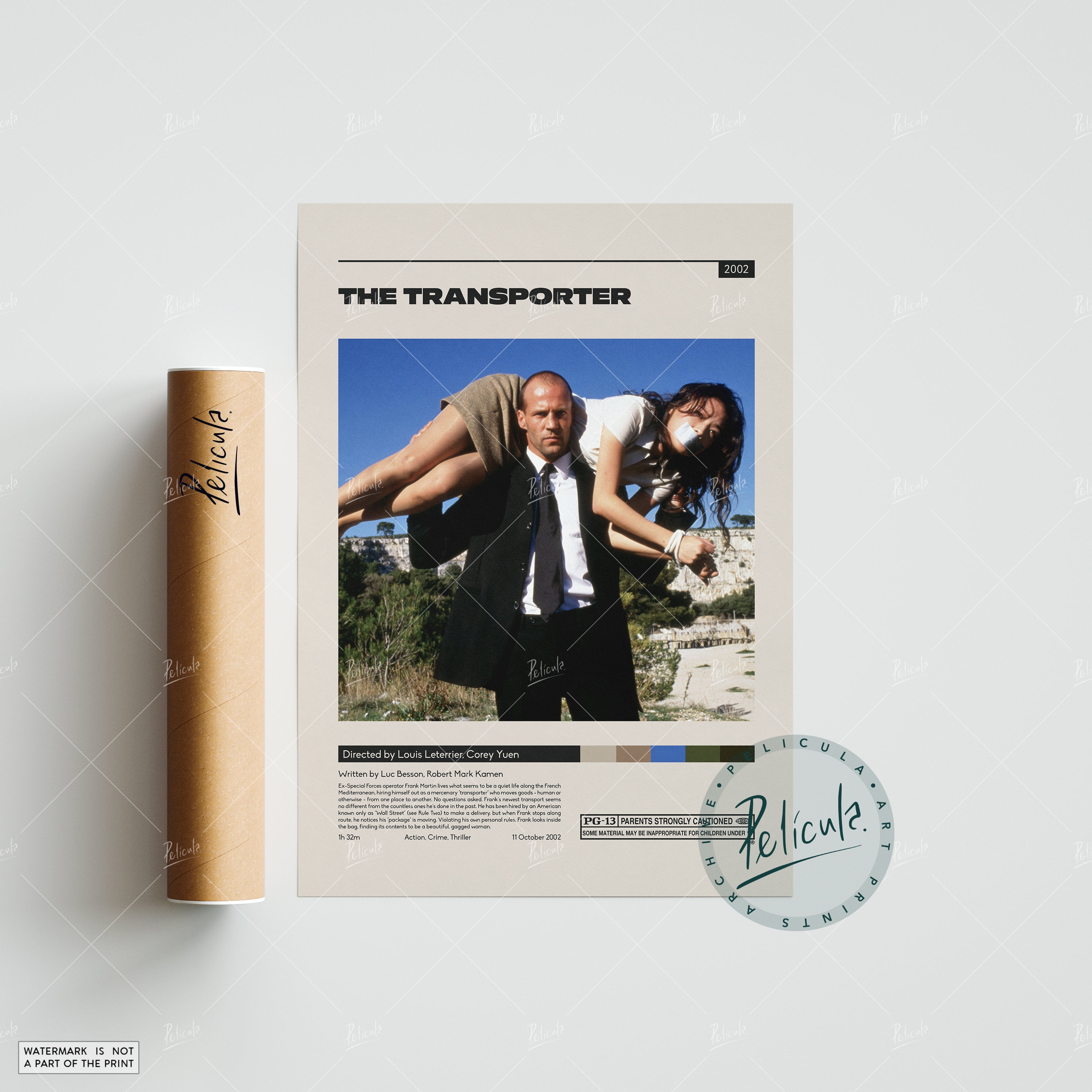 POSTER The Transporter Poster | Louis Leterrier | Minimalist Movie ...