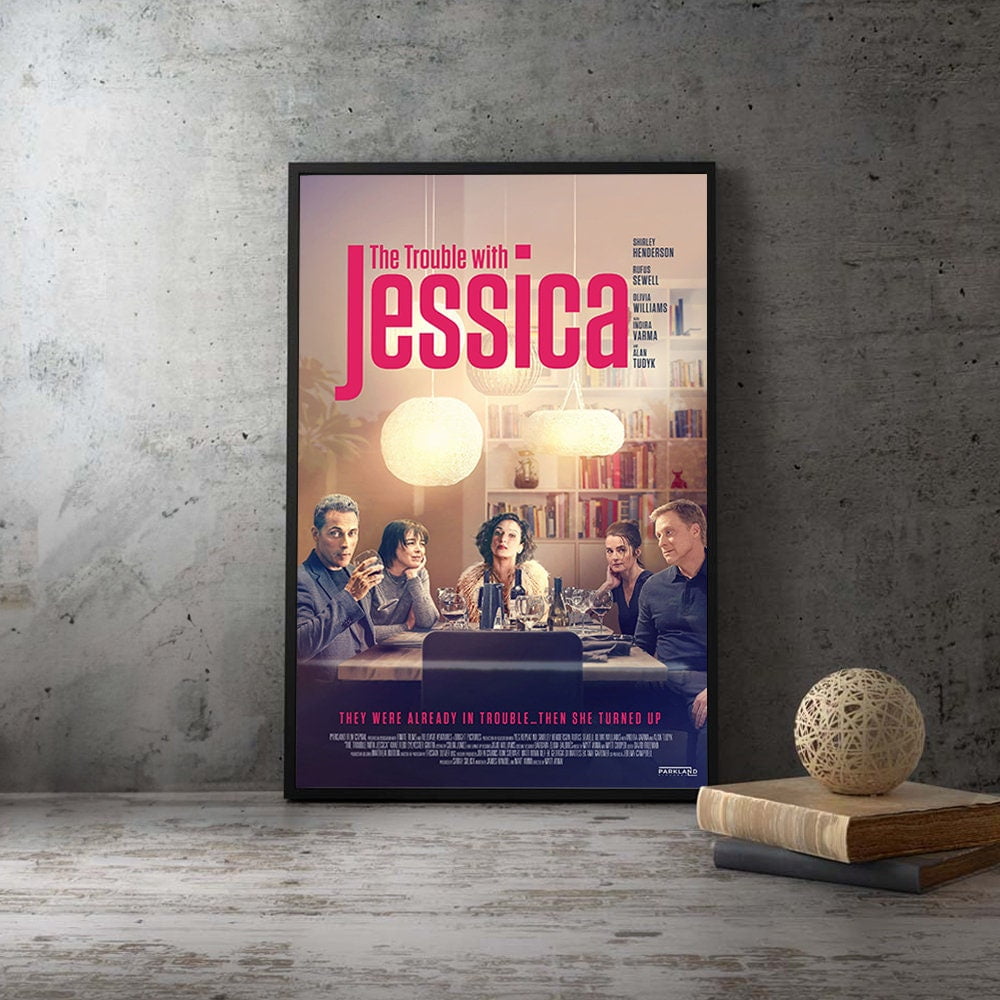 POSTER The Trouble with Jessica 2023 Movie Poster,High Quality Home ...