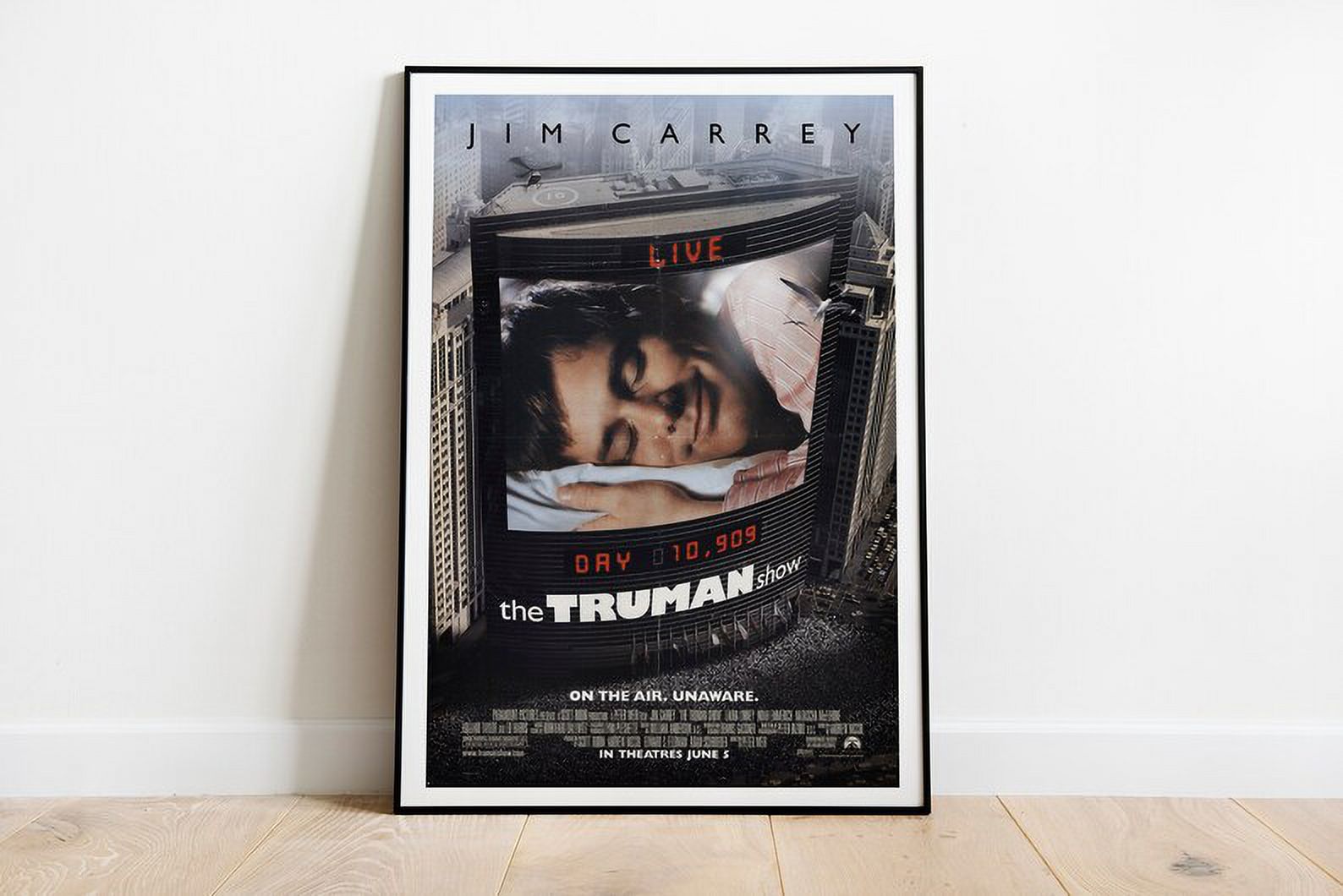 POSTER The Truman Show 1998 Premium Poster Housewarming Gifts For New Home Movie Art Bathroom ...