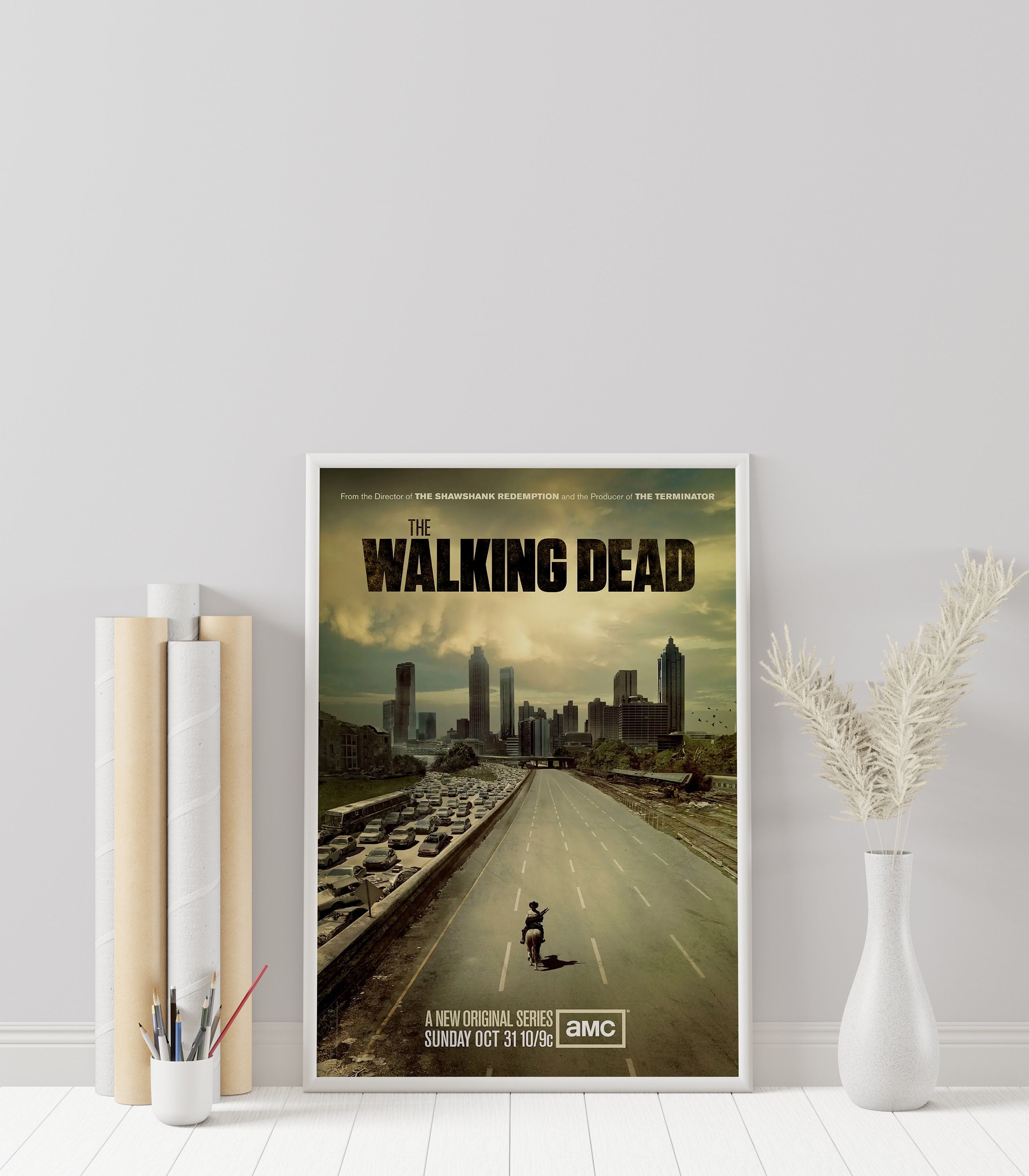 POSTER The Walking Dead Poster - TWD - Rick Grimes - Minimalist Tv ...