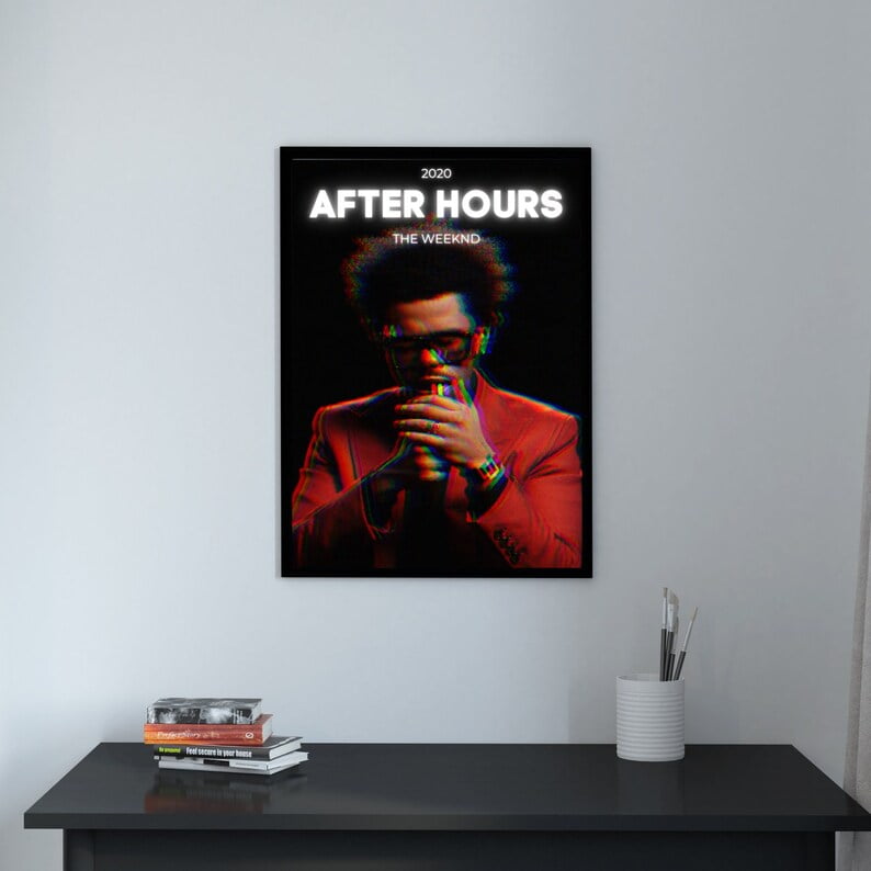 POSTER The Weeknd After Hours, The Weeknd Poster, After Hours Poster ...