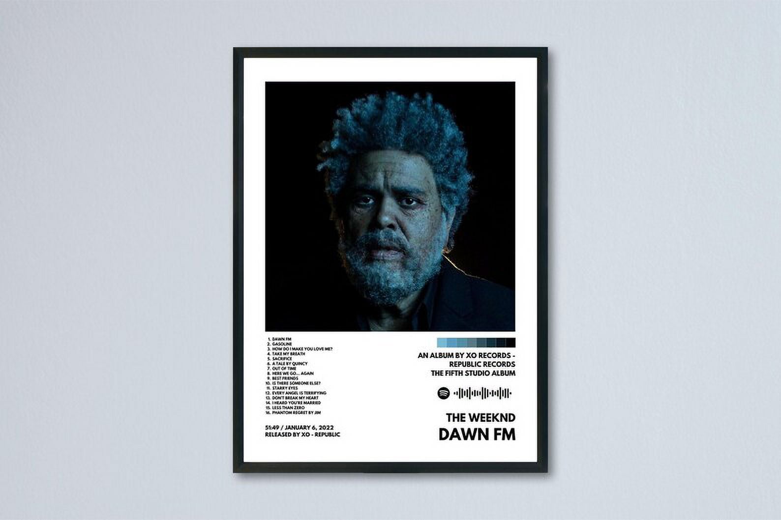 POSTER The Weeknd - Dawn FM Album Poster / Album Cover Poster / Wall ...