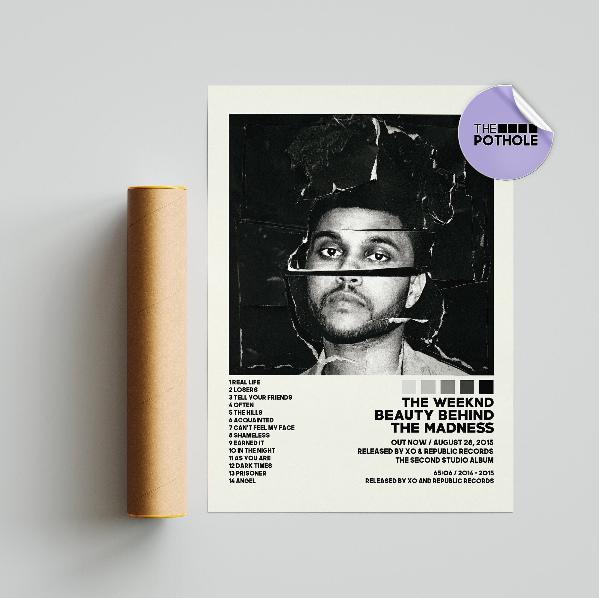 POSTER The Weeknd Posters / Beauty Behind The Madness Poster / The ...