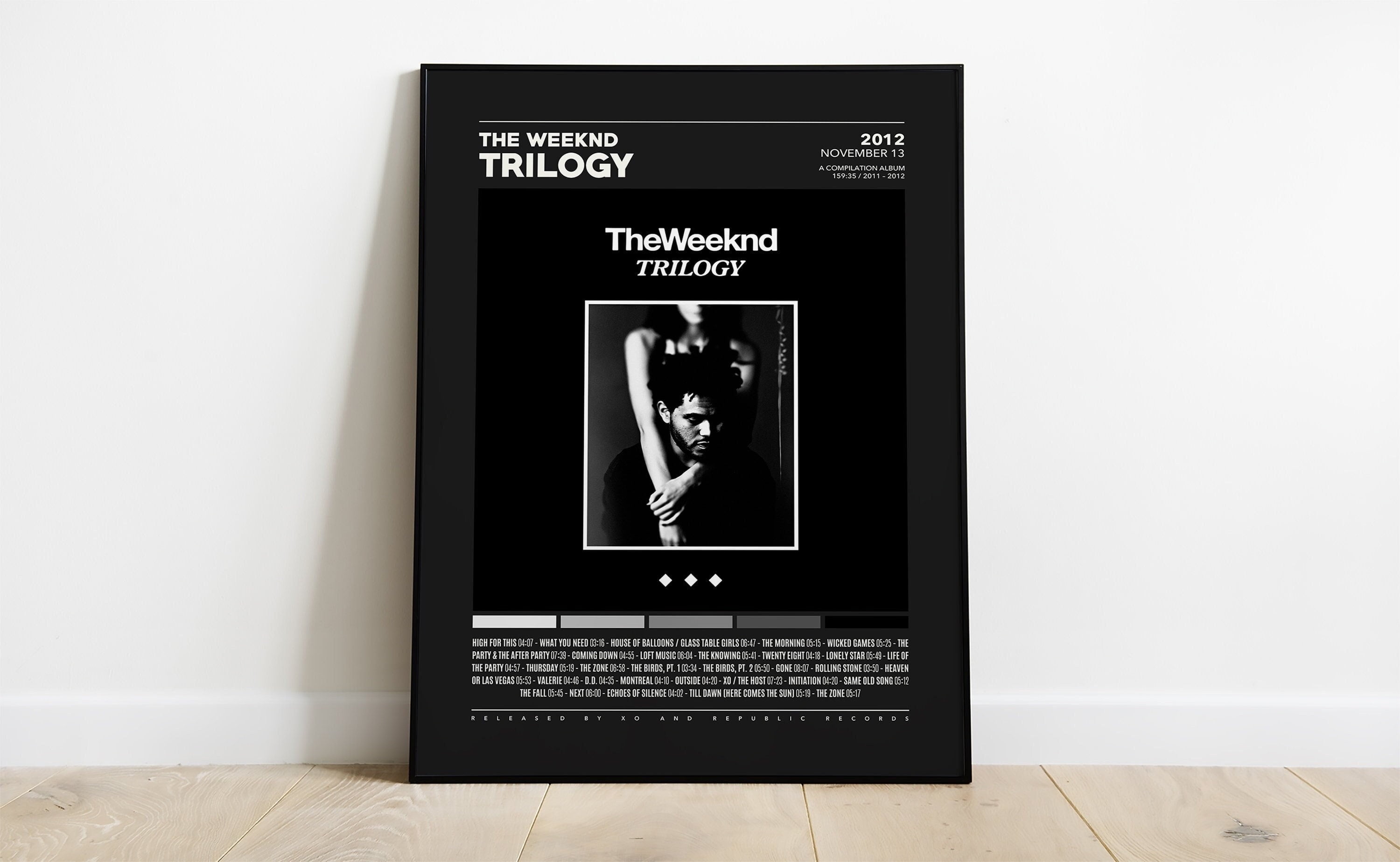 POSTER The Weeknd Posters / Trilogy Poster / The Weeknd, Trilogy, Album ...