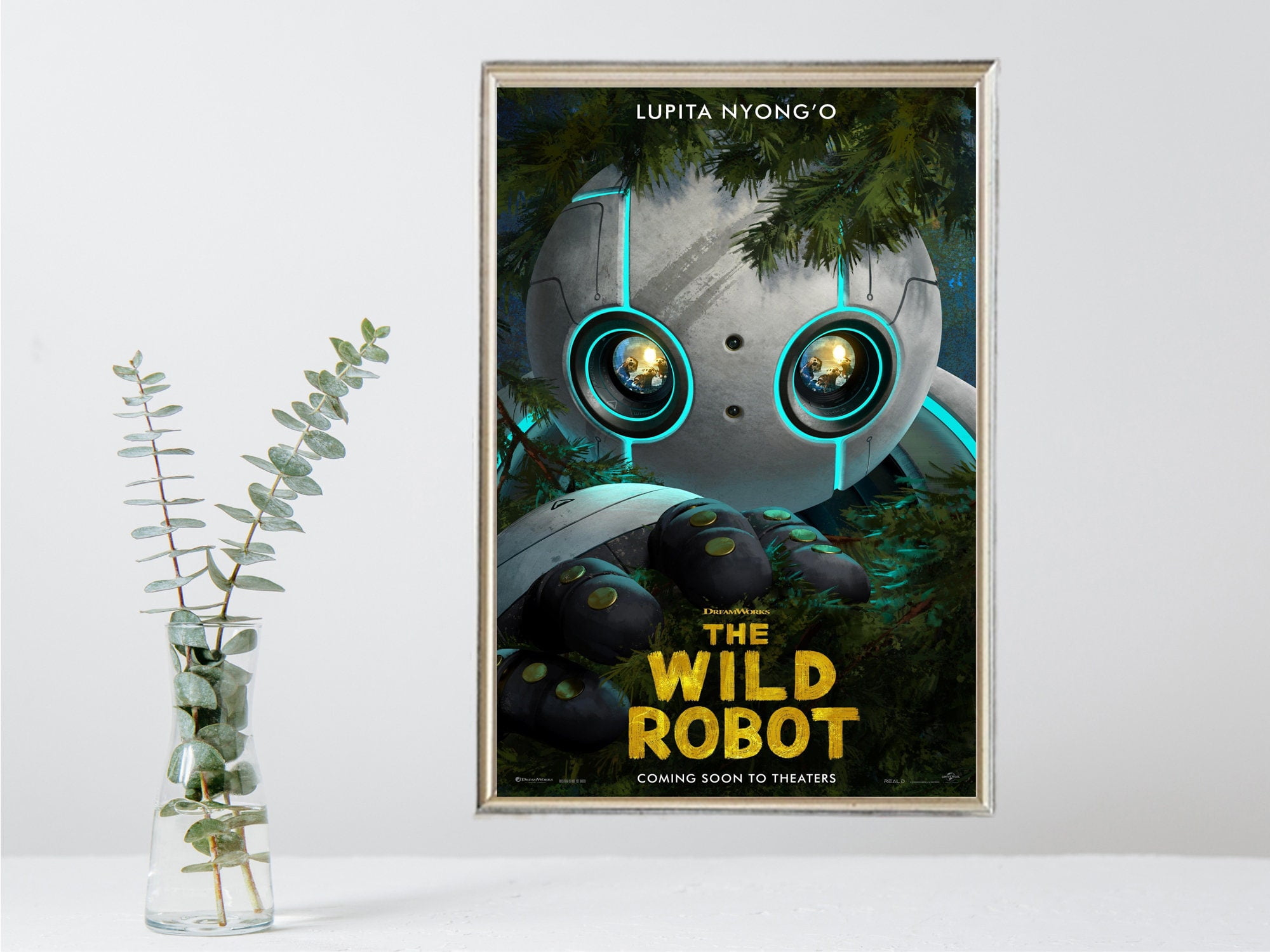 POSTER The Wild Robot Movie Poster- Vintage Movie Poster - Limited ...