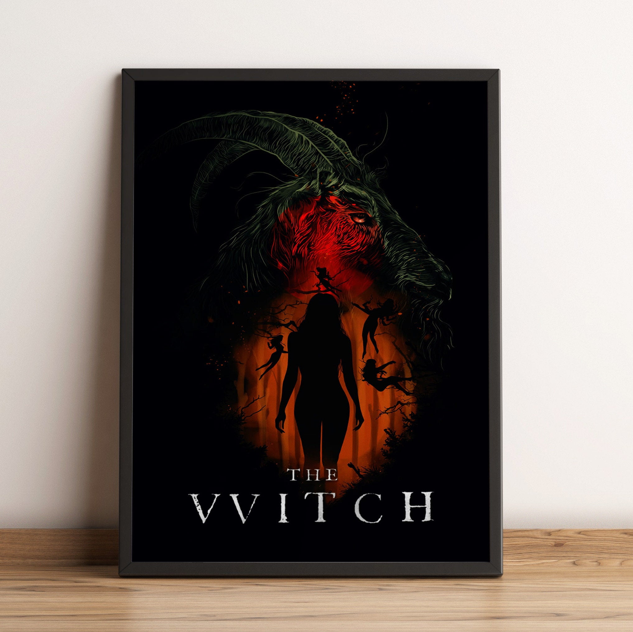 POSTER The Witch Poster, Anya Taylor Joy Wall Art, Horror Film Print ...