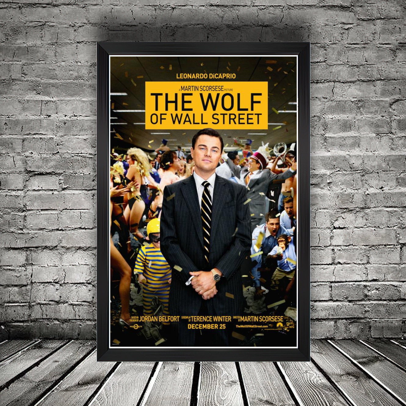 POSTER The Wolf Of Wall Street (2013) Movie Posters | Jordan Belfort | Leonardo DiCaprio ...