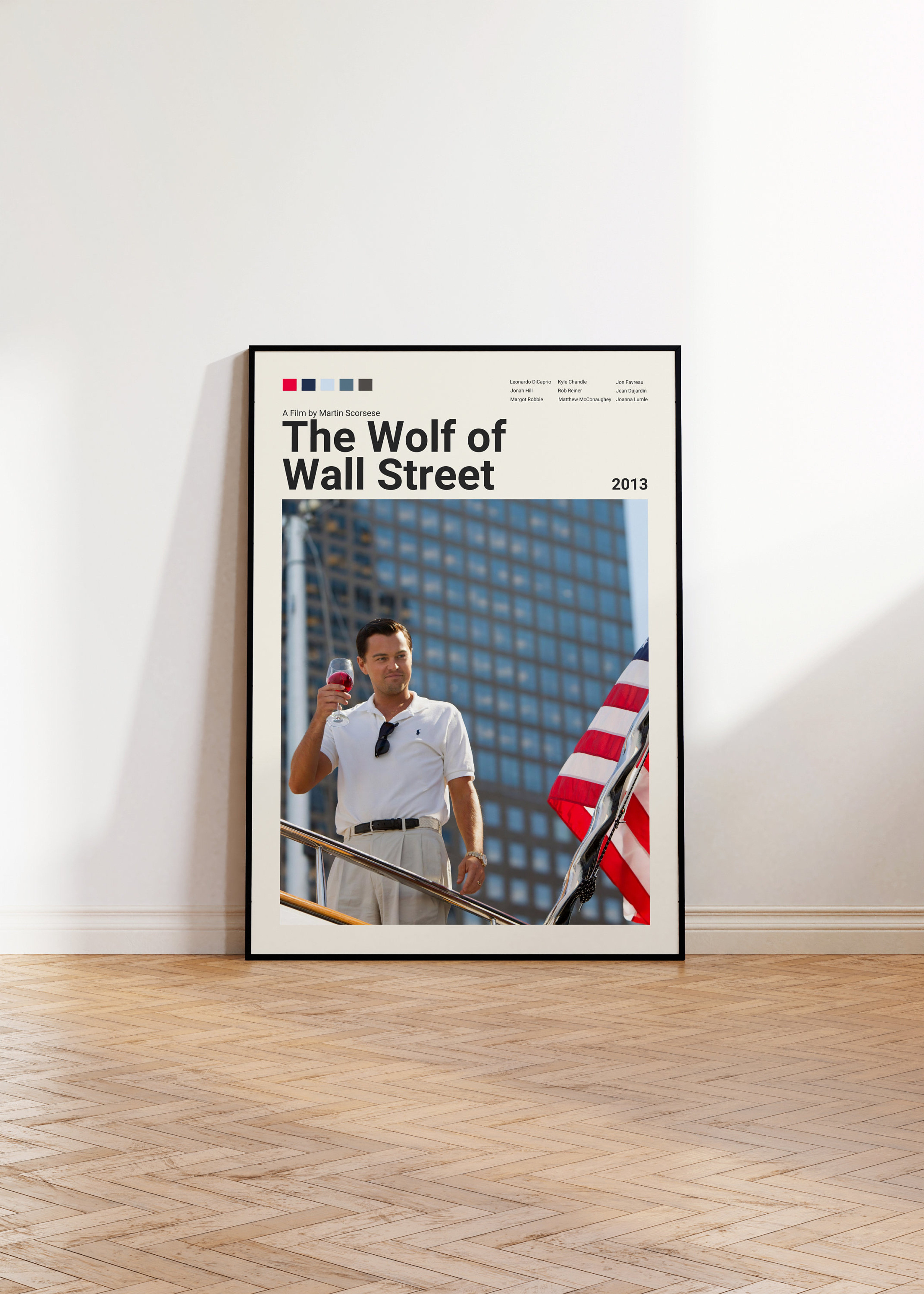 POSTER The Wolf Of Wall Street Poster, Wolf of Wall Street Print, Movie Poster, Living Room ...