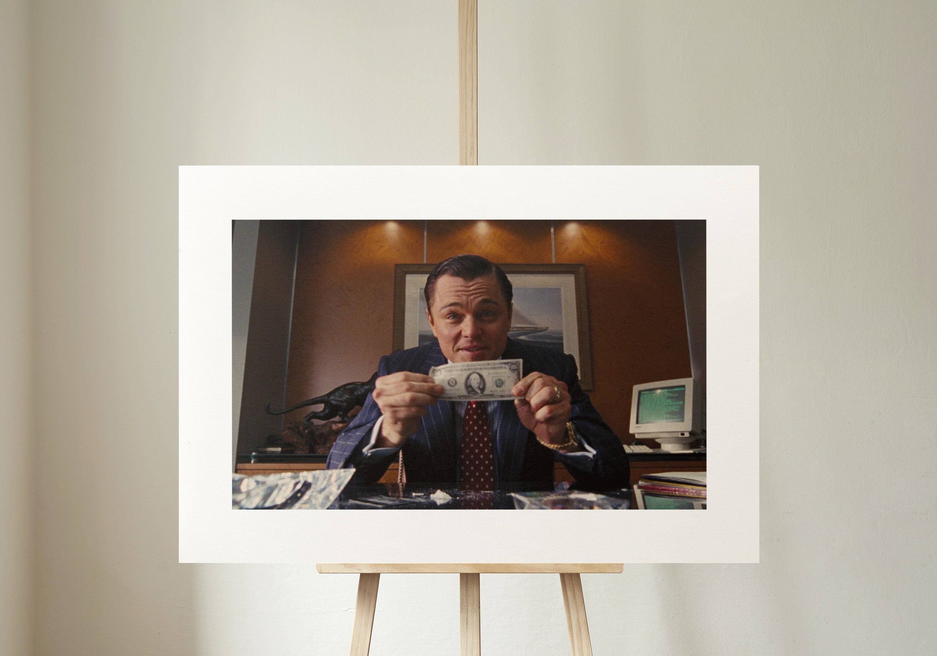 POSTER The Wolf of Wall Street Movie Poster - Home Art - Wall Art - The Wolf of Wall Street ...