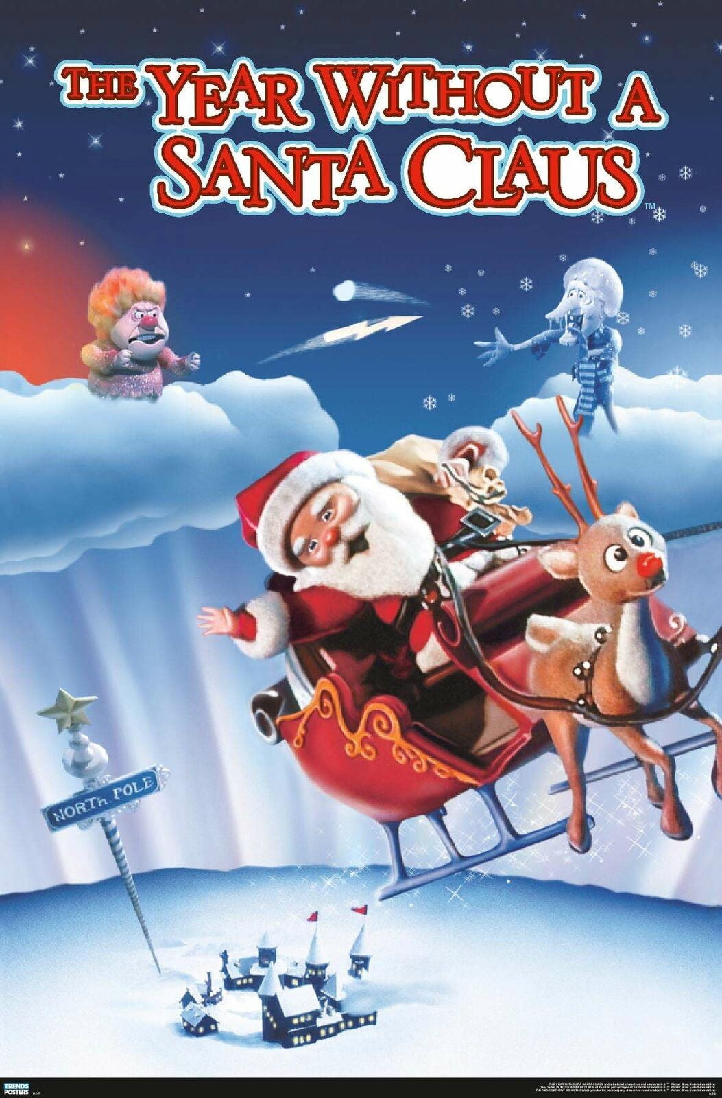 POSTER The Year Without A Santa Claus - One Sheet Poster-8x12-UNFRAMED ...
