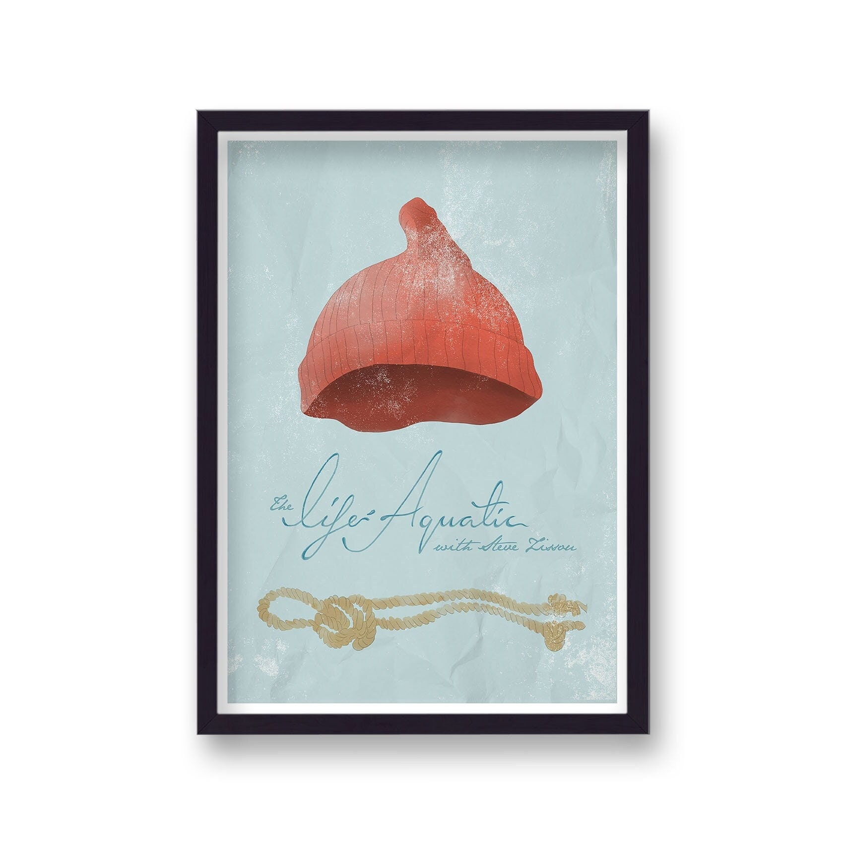 POSTER The life aquatic v4 reworked movie poster-UNFRAMED - Walmart.com
