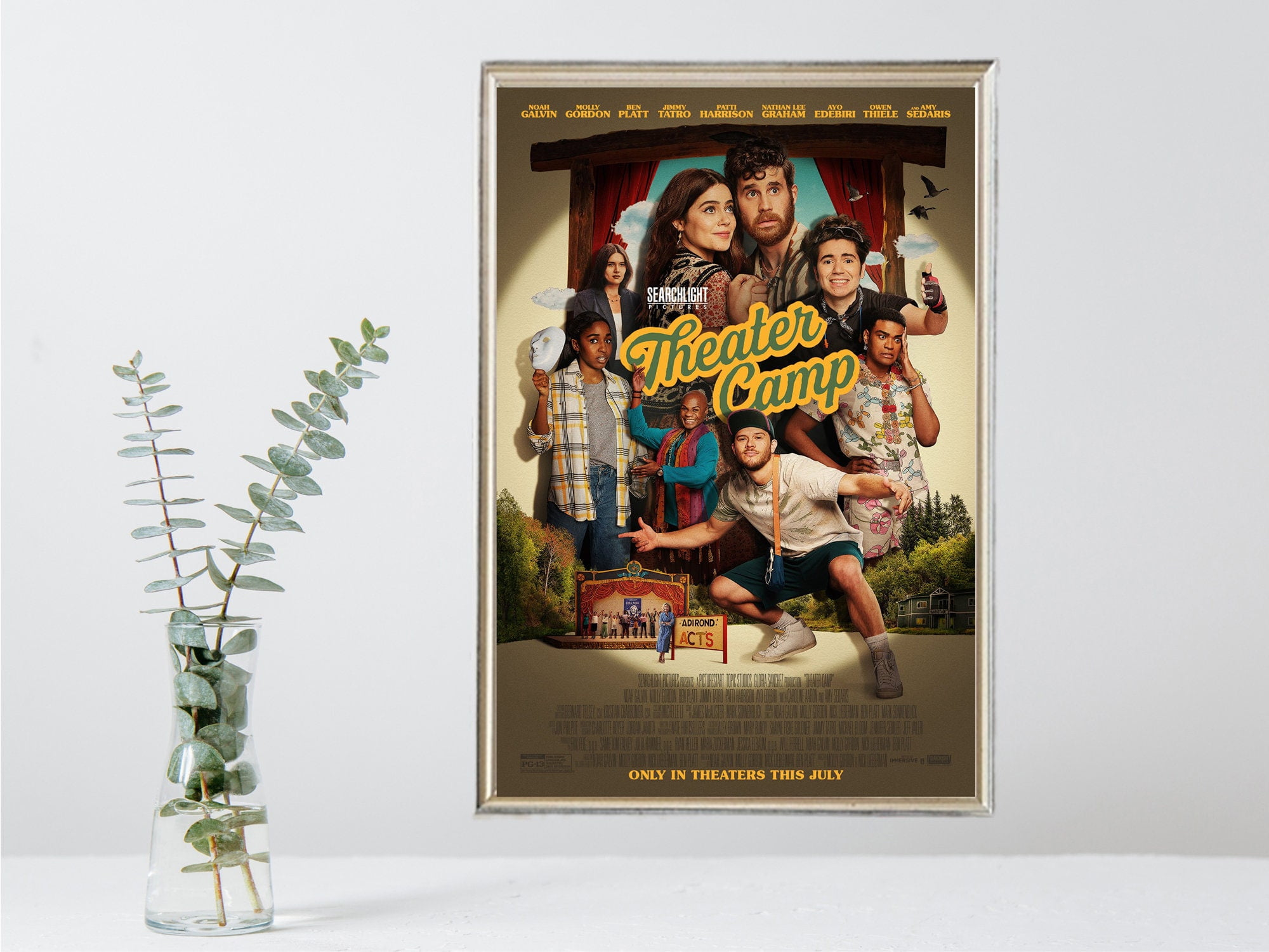 POSTER Theater Camp Movie Poster- Vintage Movie Poster - Limited ...