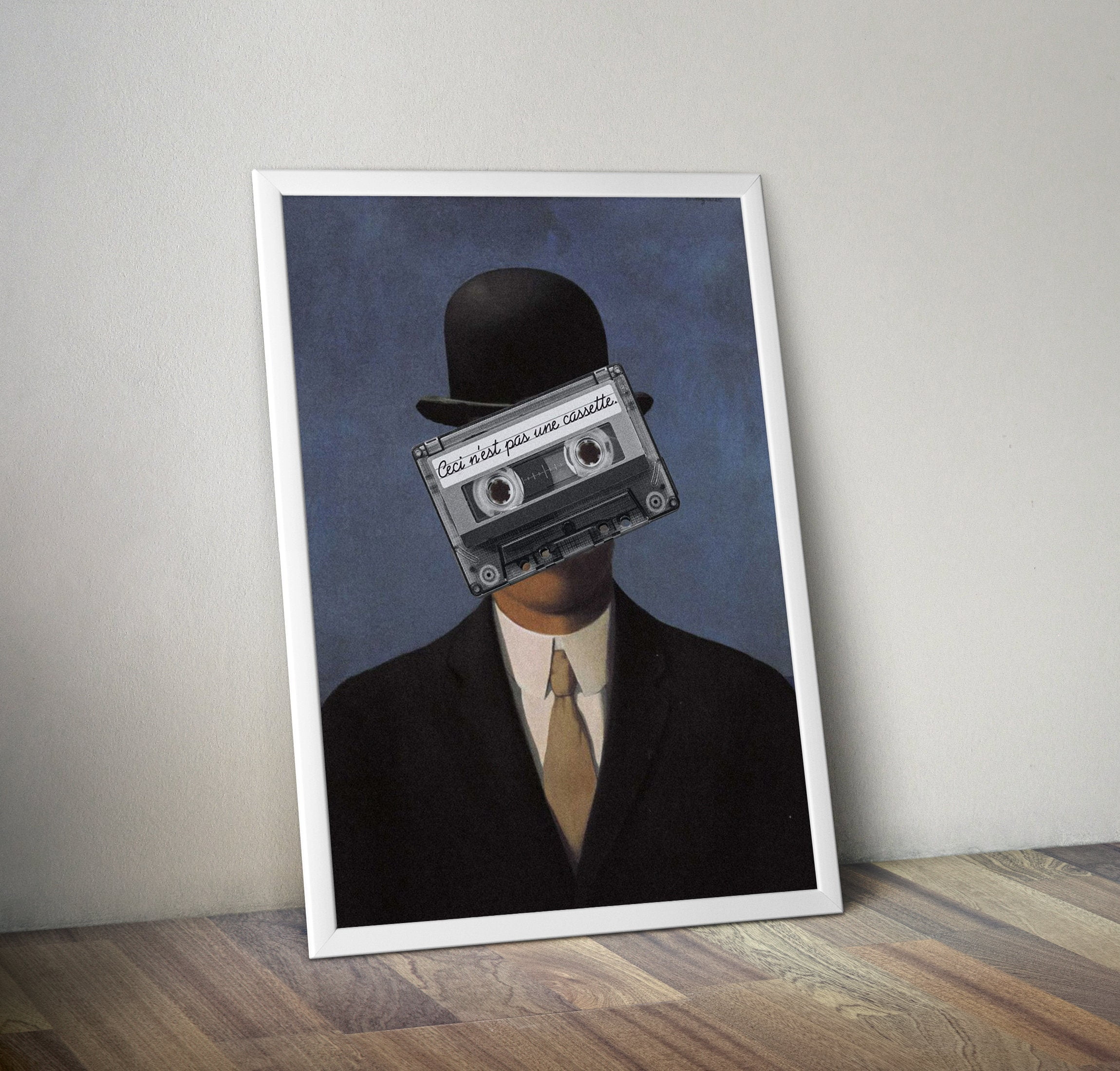 POSTER This is Not a Tape Vintage Posters Classical Posters Funny Memes ...