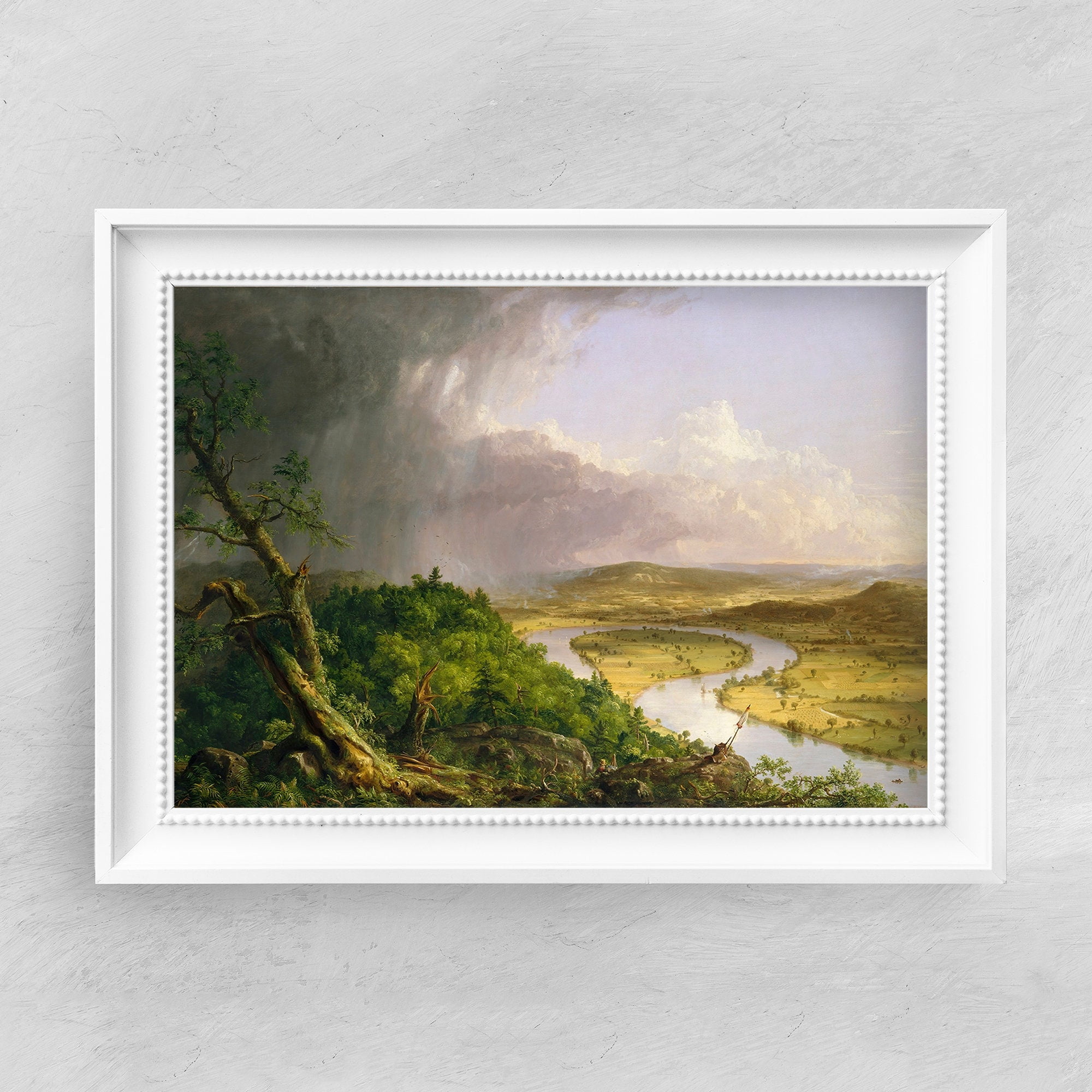 POSTER Thomas Cole - The Oxbow - Fine Art Print - Vintage Art Poster ...