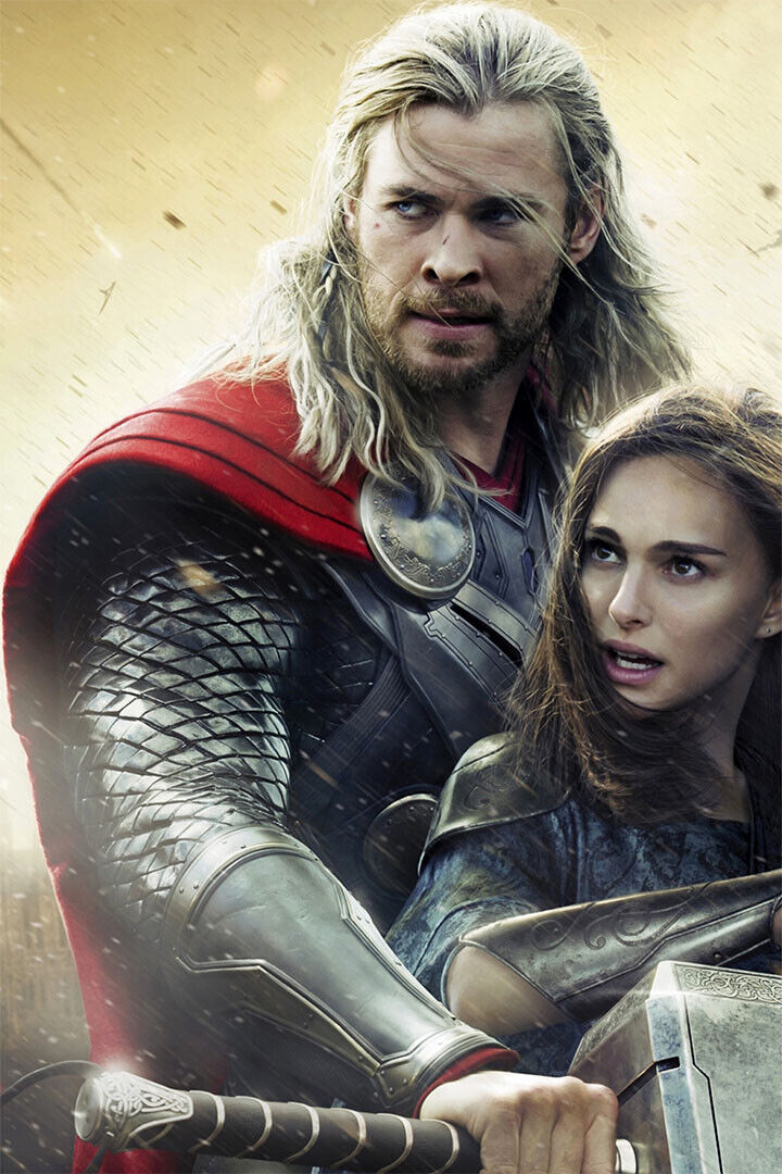 POSTER Thor Chris Hemsworth Natalie Portman Film Room Decor Print ...