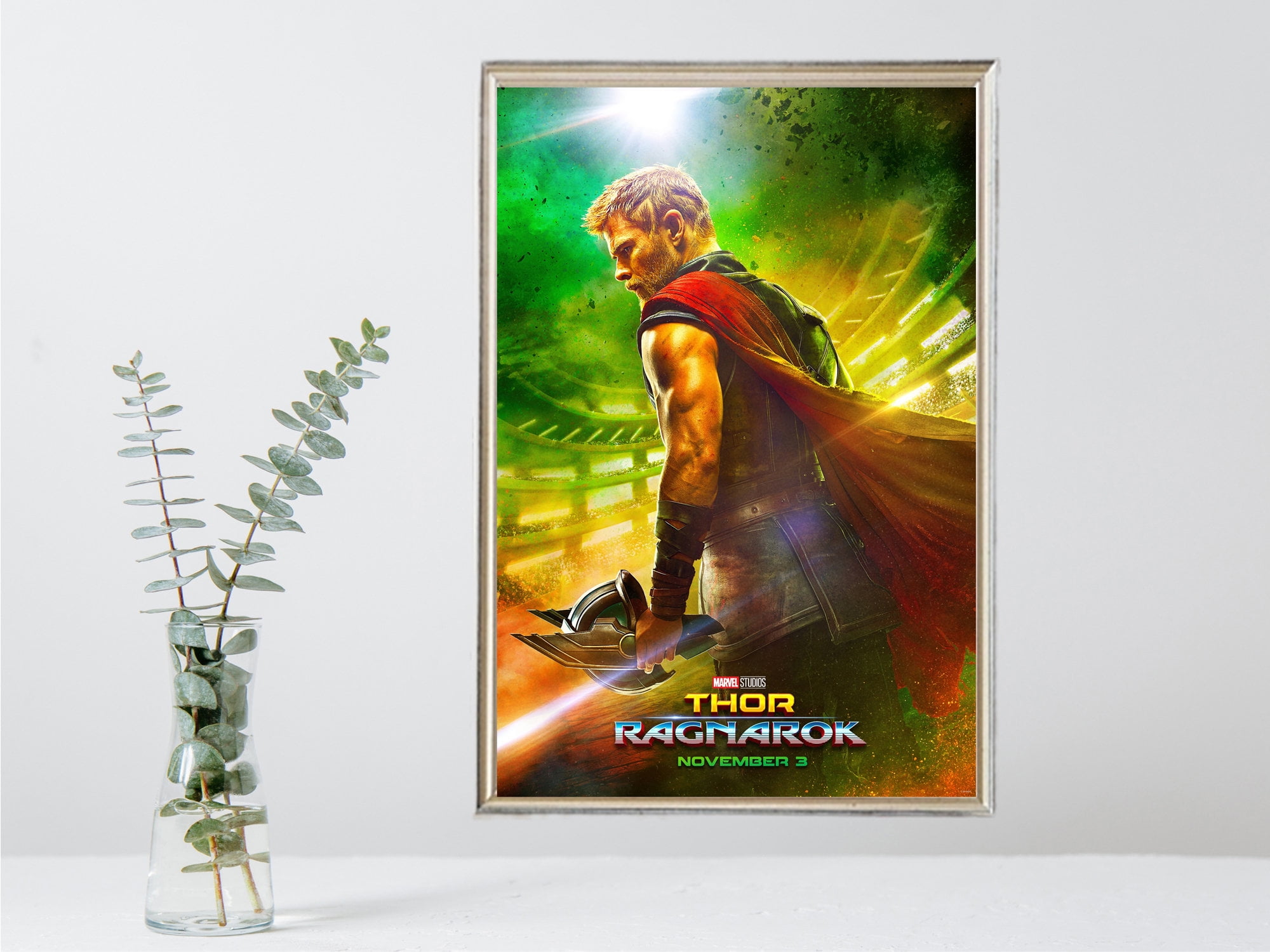 POSTER Thor Ragnarok Movie Poster- Vintage Movie Poster - Limited ...