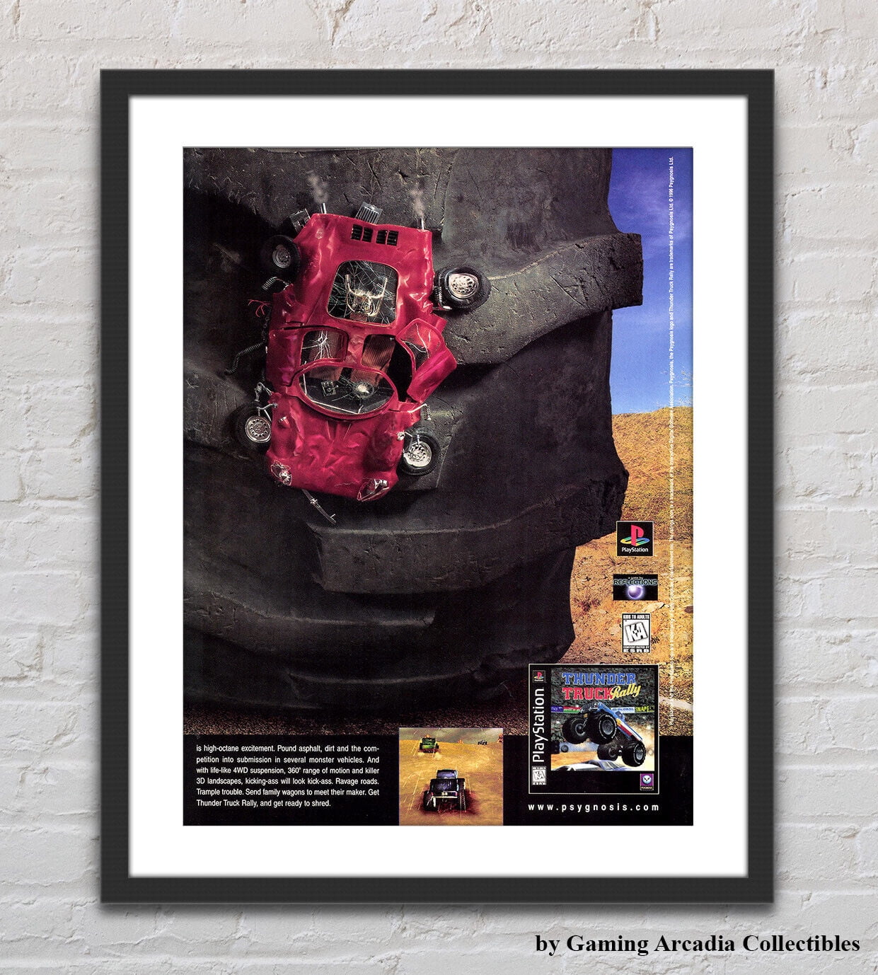 POSTER Thunder Truck Rally Playstation PS1 Poster-12x18-UNFRAMED ...