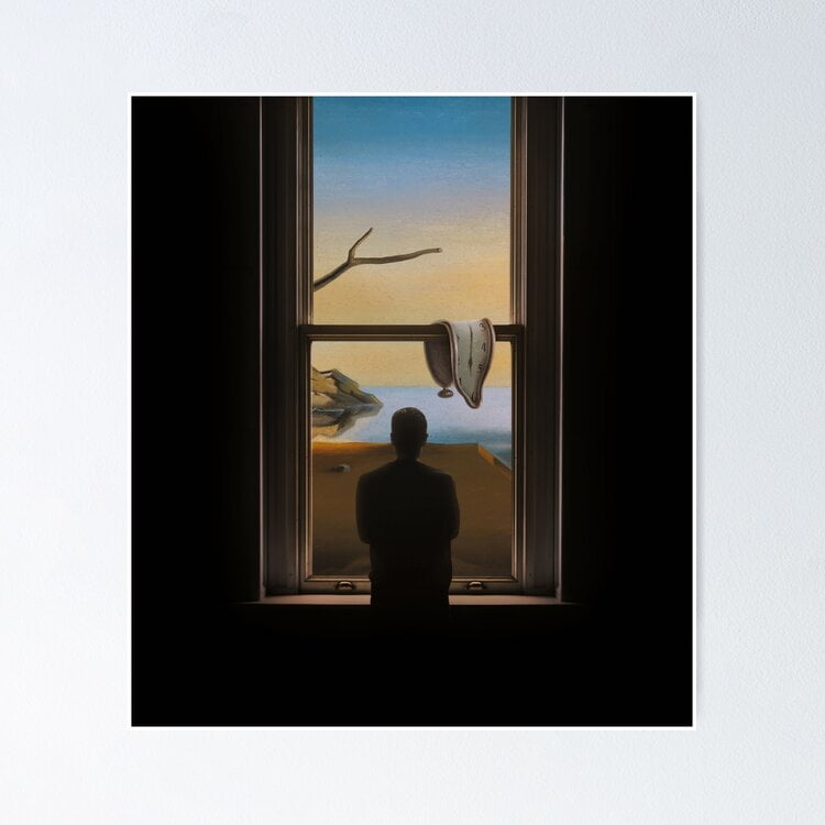 Poster Time is in the Mind of the Beholder - Unframed Poster, 24x36 ...