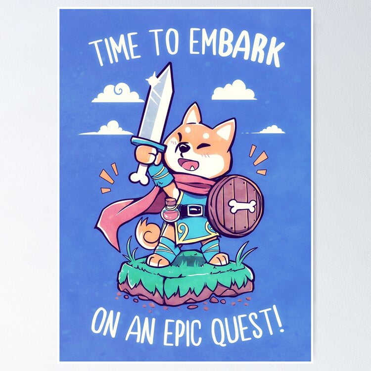 POSTER Time to EmBARK on an Epic Adventure Poster NO FRAMED, 12x18 ...