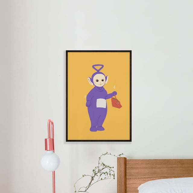 POSTER Tinky Winky Teletubbies Poster | LGBTQIA+ Teletubbies Art Print ...