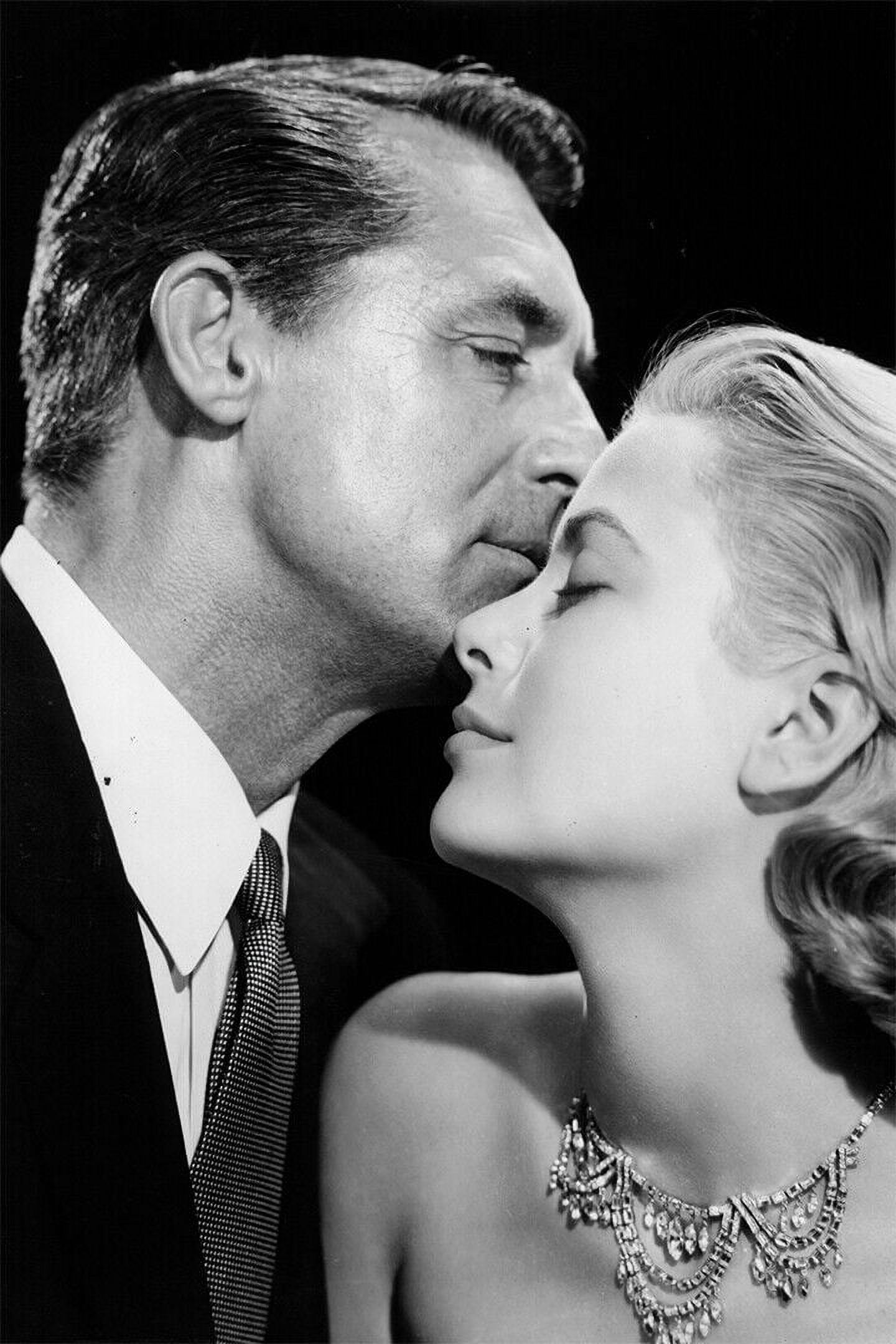 POSTER To Catch A Thief Movie Cary Grant Grace Kelly Wall Art Home ...