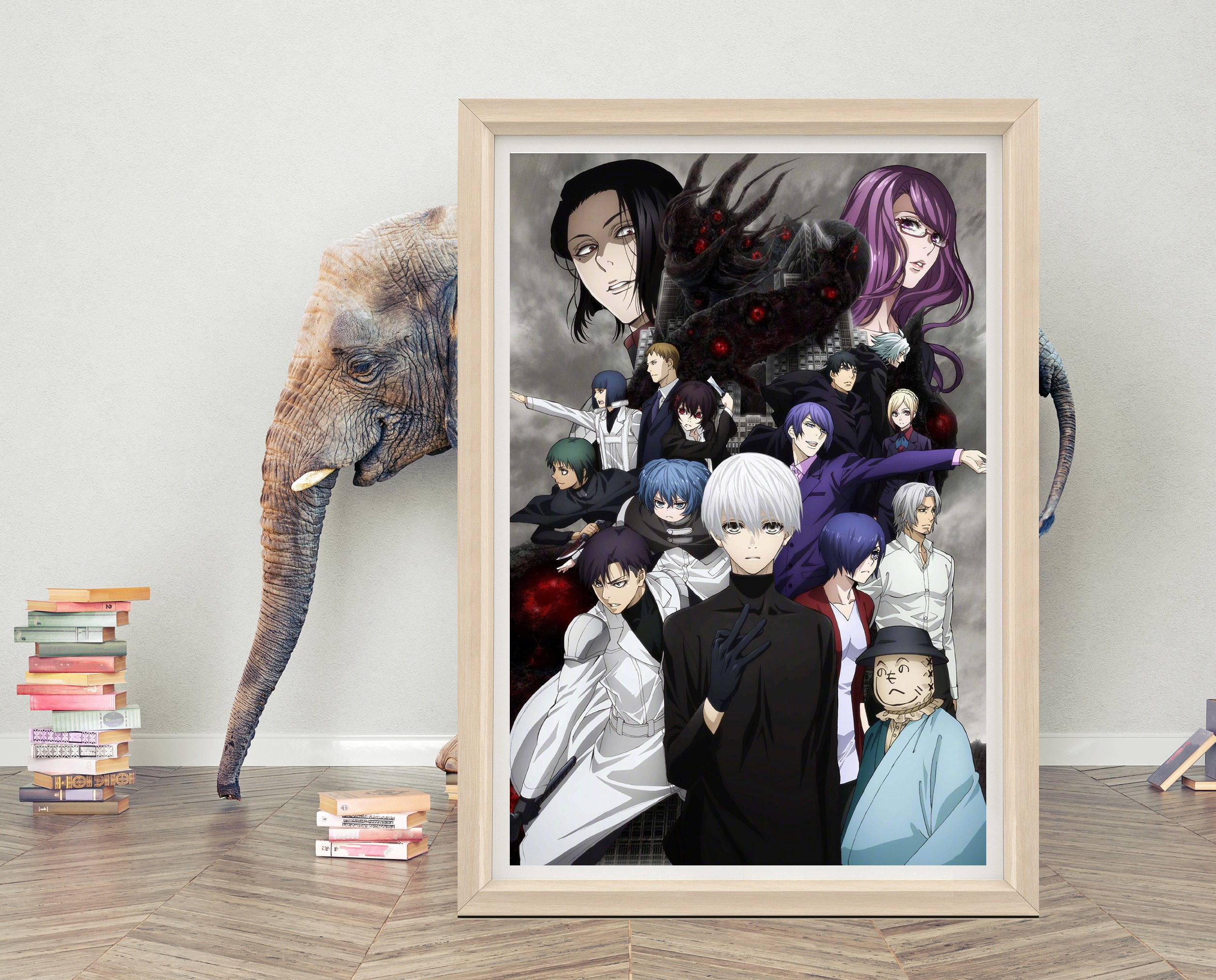 POSTER Tokyo Ghoul Movie Poster | Tokyo Ghoul Classic Anime TV Poster ...