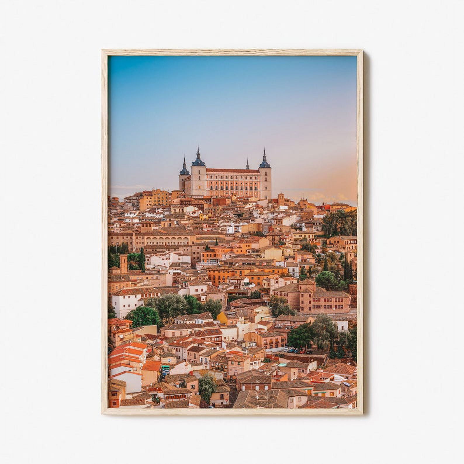 POSTER Toledo Spain Colorful Poster Print No 2, Toledo Spain Photo Art ...