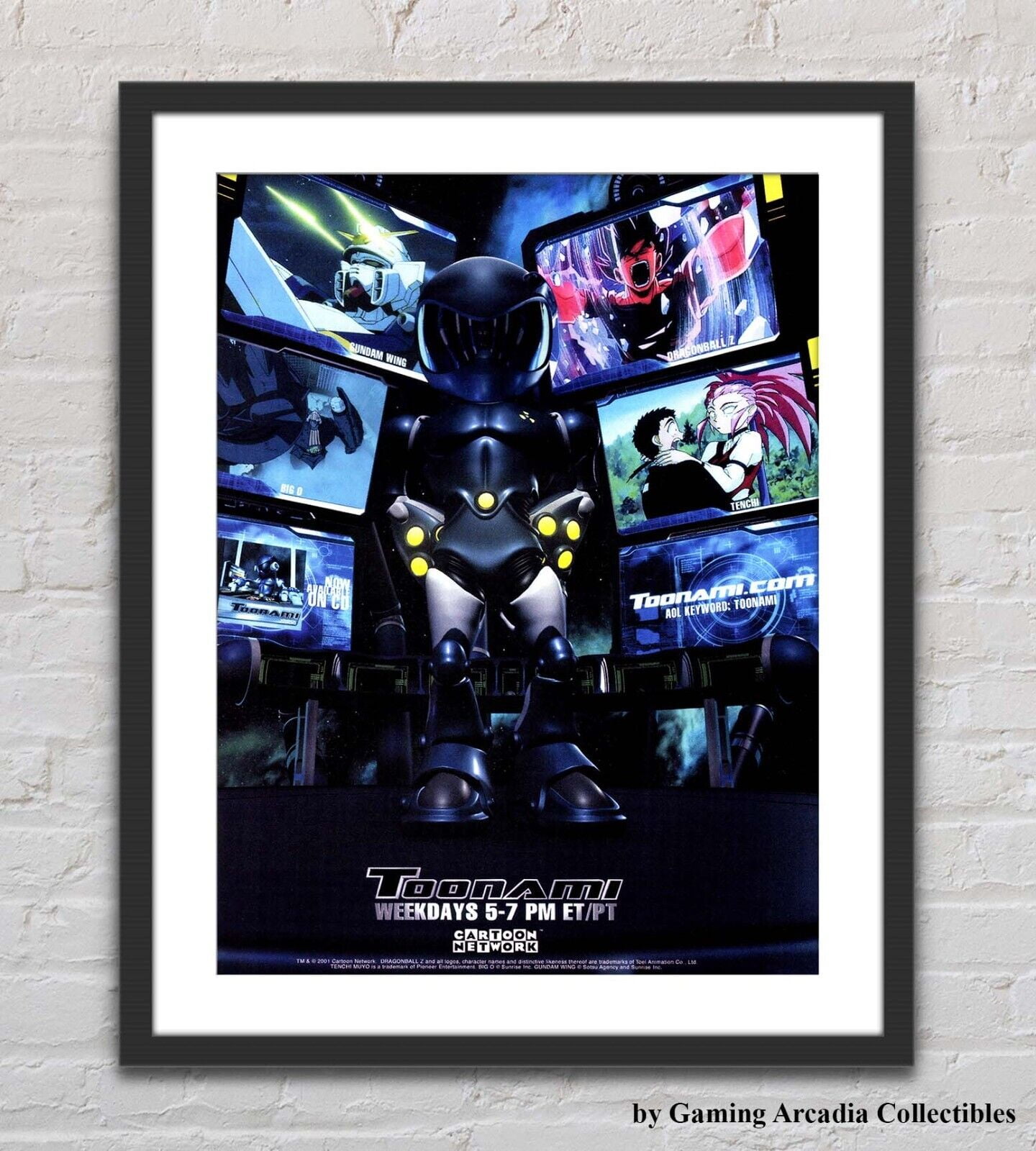 POSTER Toonami Cartoon Network Glossy Promo Ad Poster-24x36-UNFRAMED ...