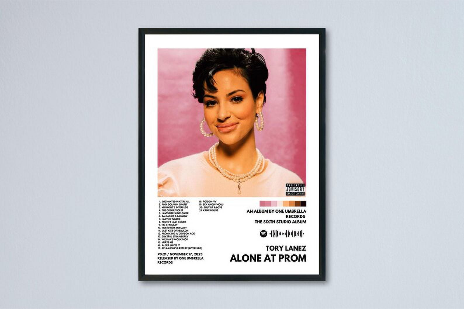 POSTER Tory Lanez - Alone At Prom Deluxe Album Poster / Album Cover ...