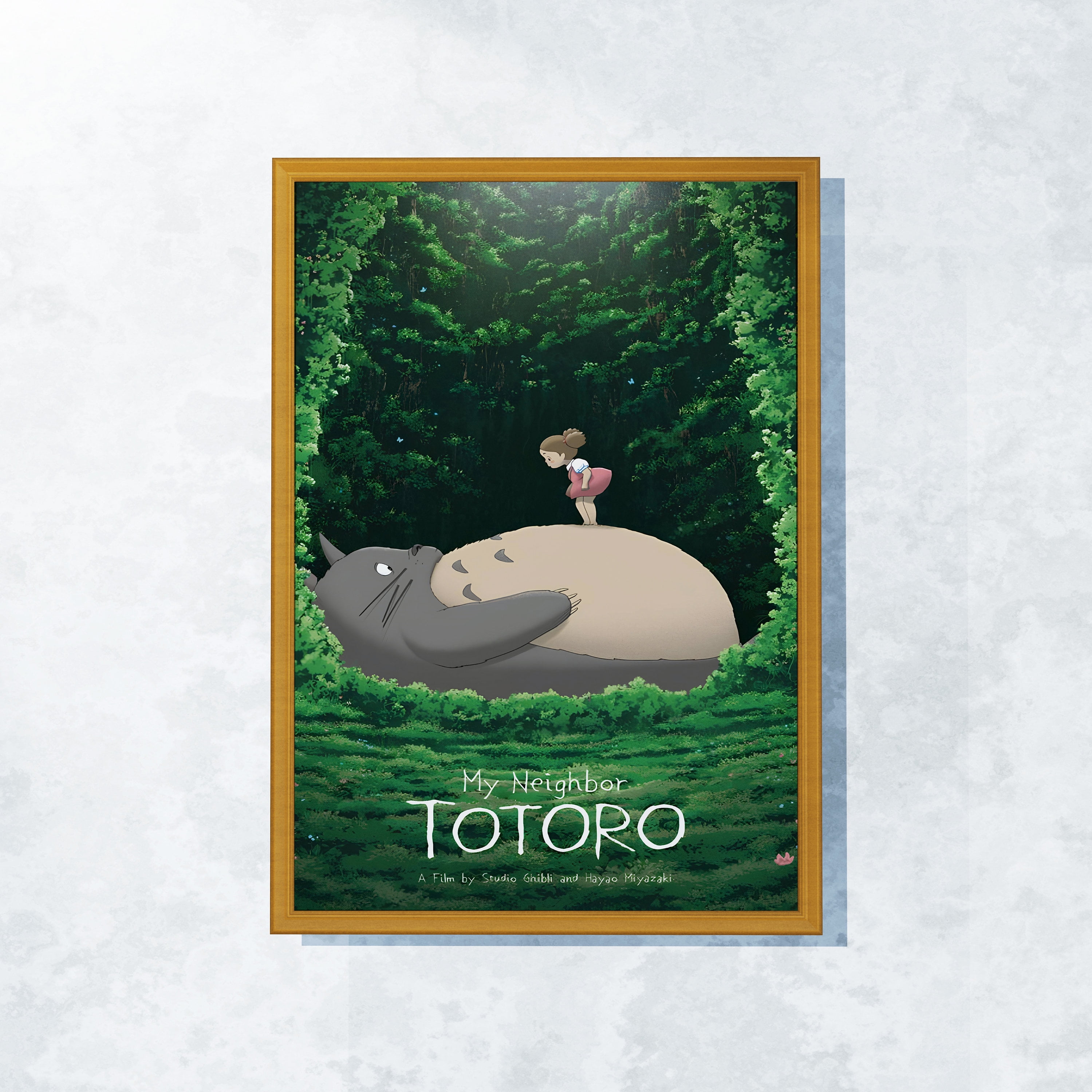 POSTER Totoro Poster, My Neighbour Totoro Poster, Studio Ghibli Poster ...