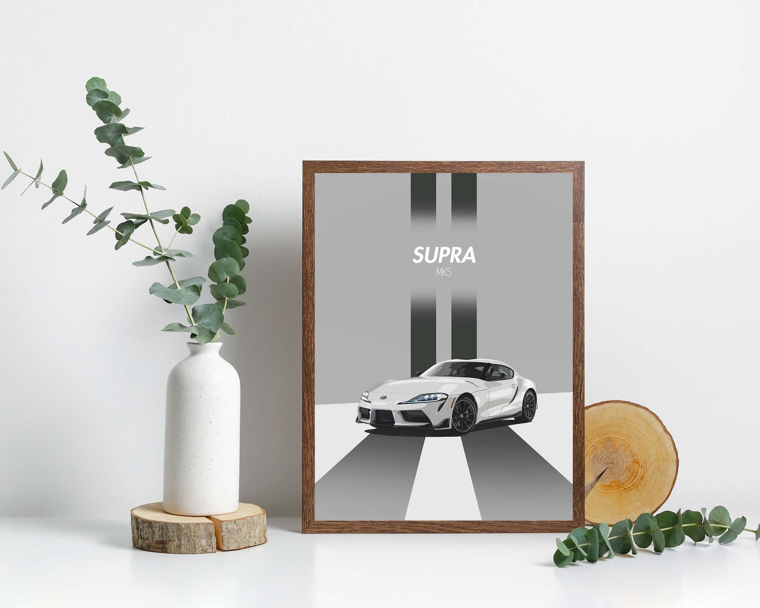 POSTER Toyota supra poster, toyota supra mk5 Print, toyota Artwork ...
