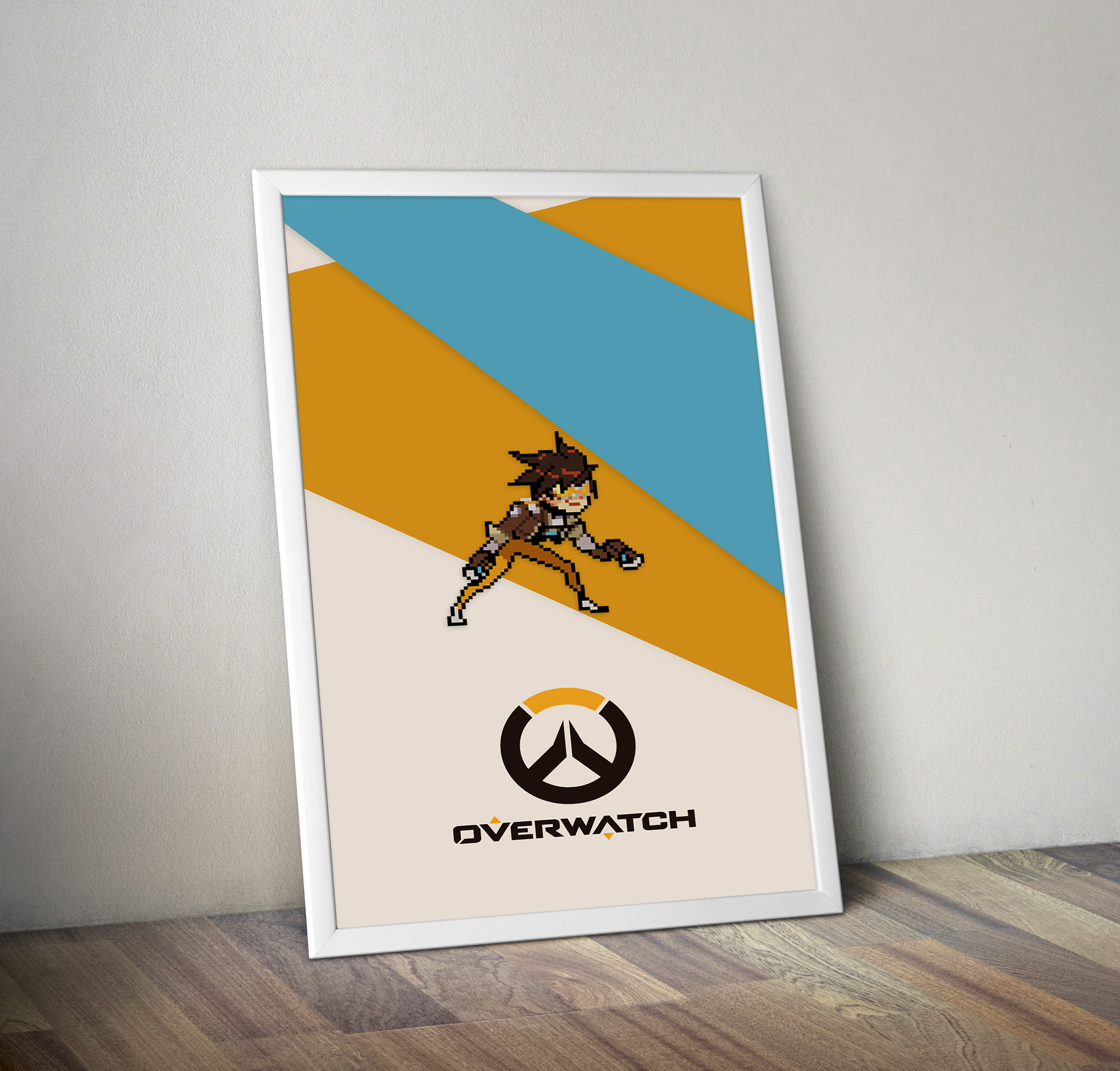 POSTER Tracer Overwatch Overwatch Poster Gaming Poster Gamer Room Decor ...