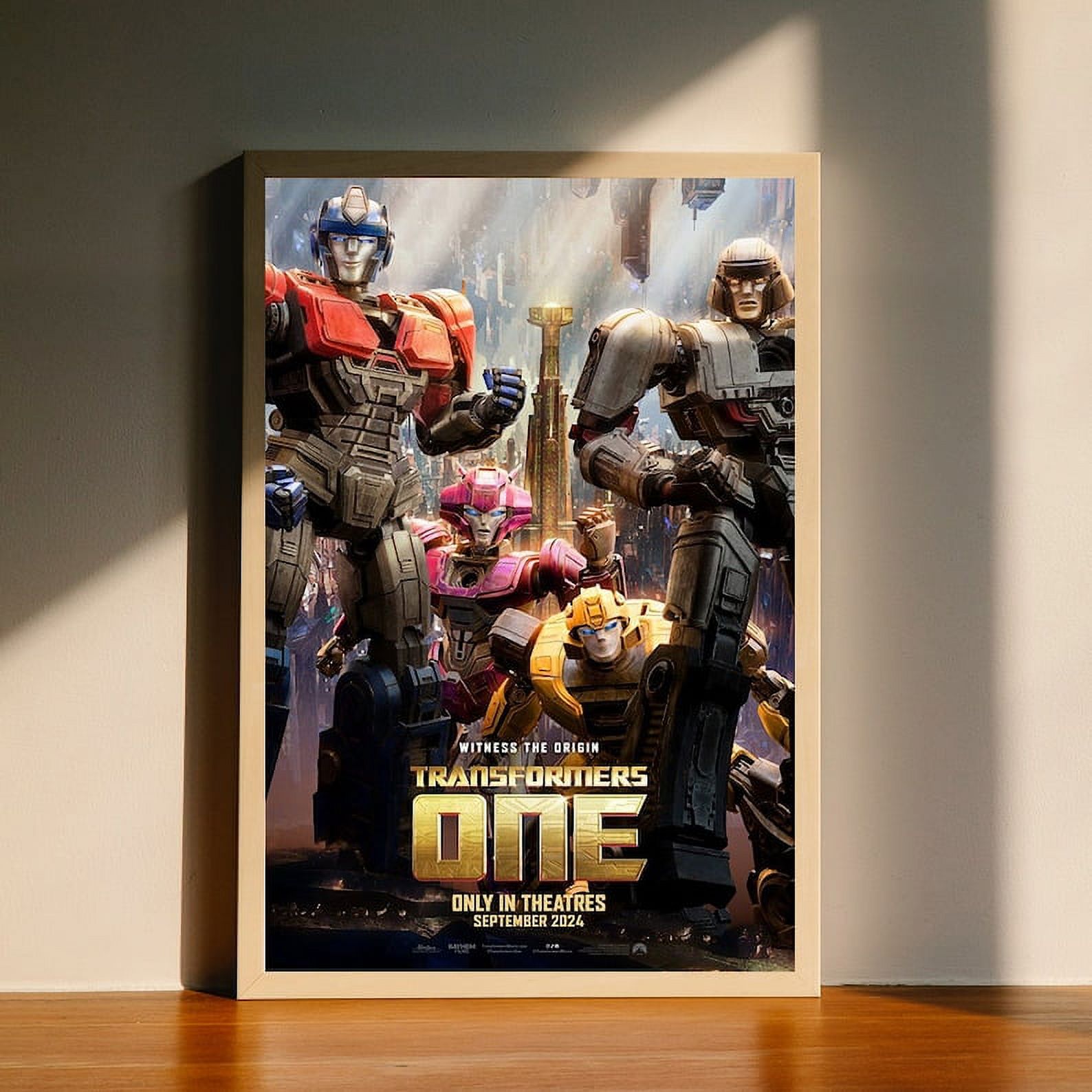 POSTER Transformers One 2024 Movie Poster, Wall Art Decor, Home Decor ...