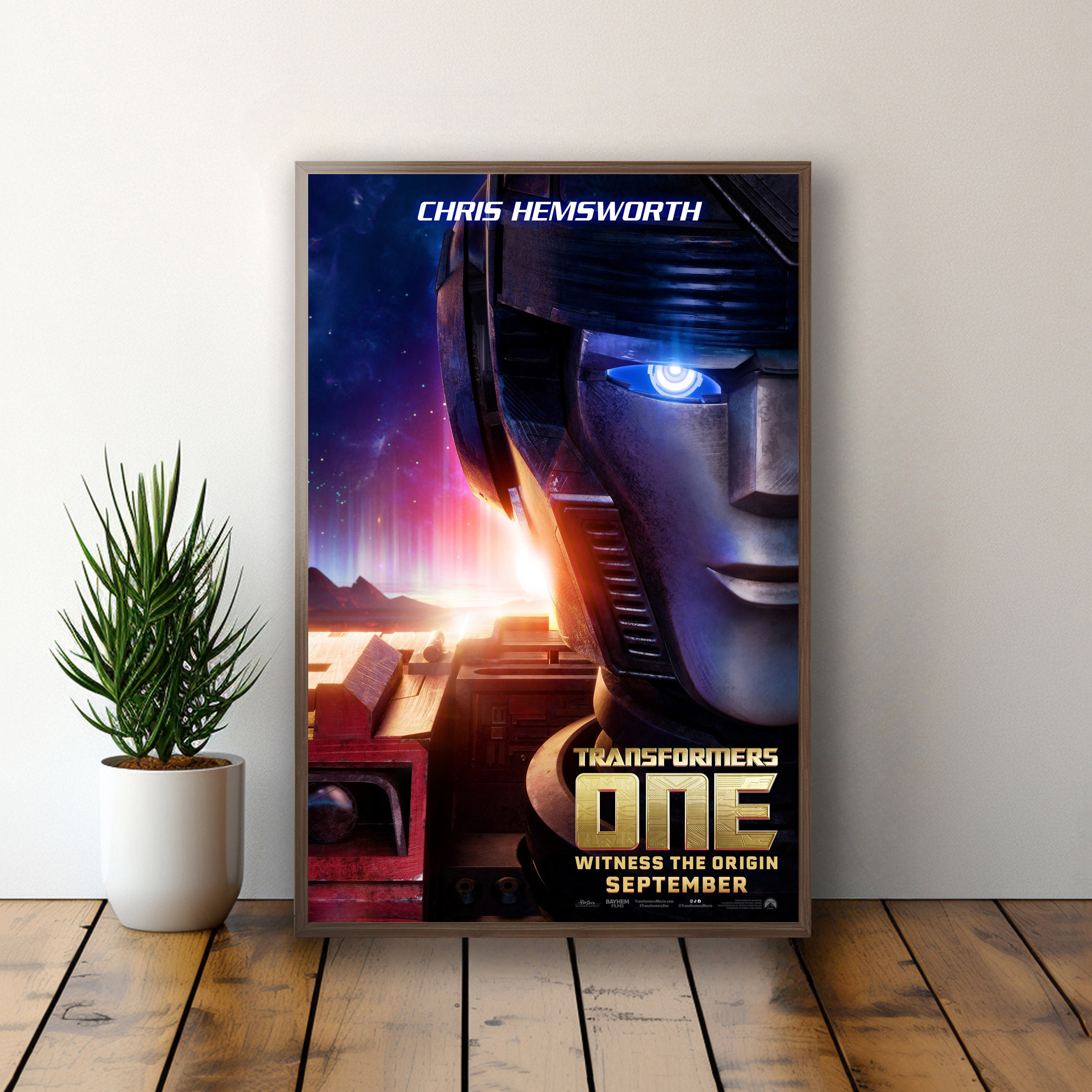 POSTER Transformers One Movie Poster | High Quality Print | Wall Art ...