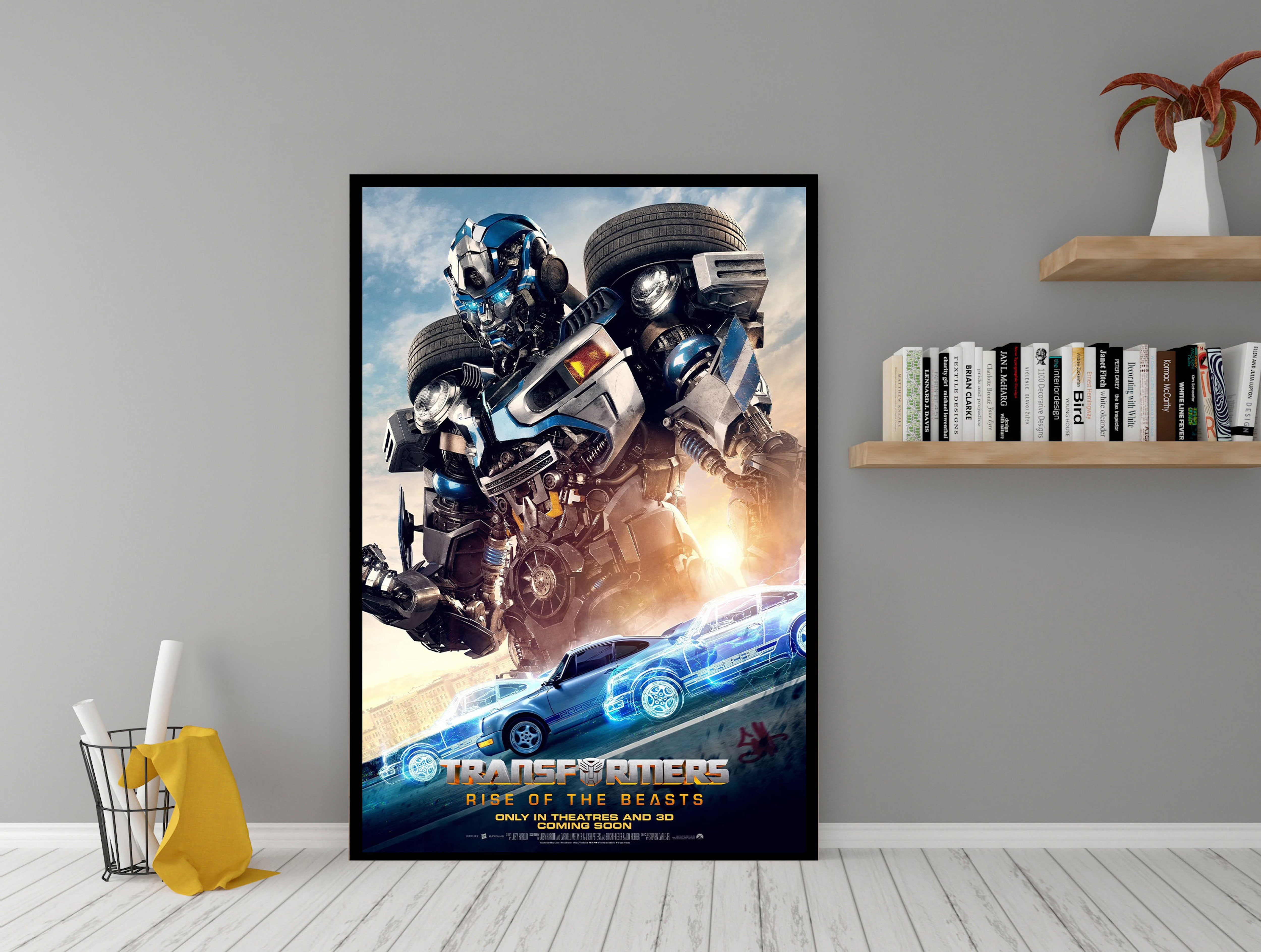 POSTER Transformers: Rise of the Beasts Movie Poster - Quality Wall Art ...