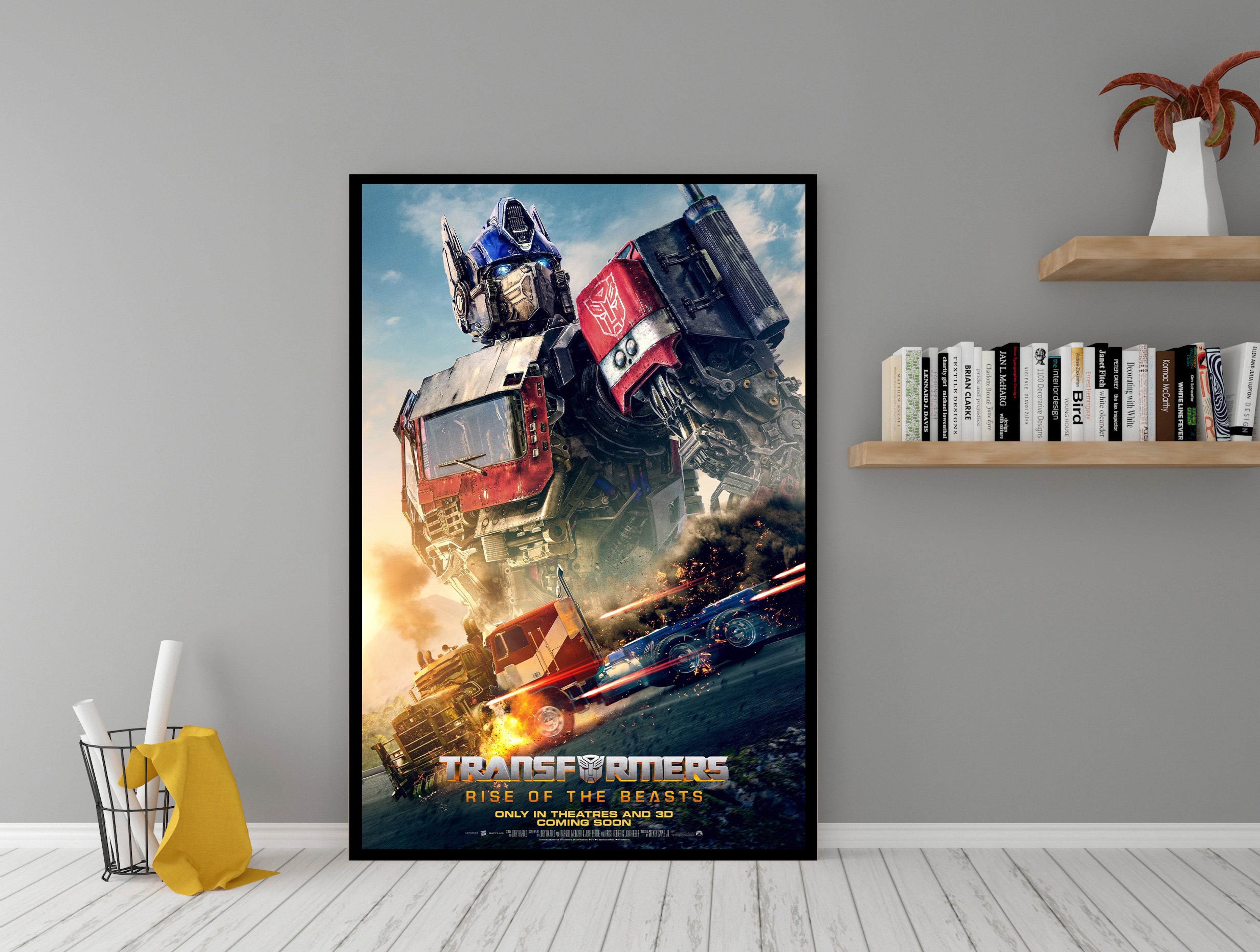 POSTER Transformers: Rise of the Beasts Movie Poster - Quality Wall Art - Room Decor - 2023 ...