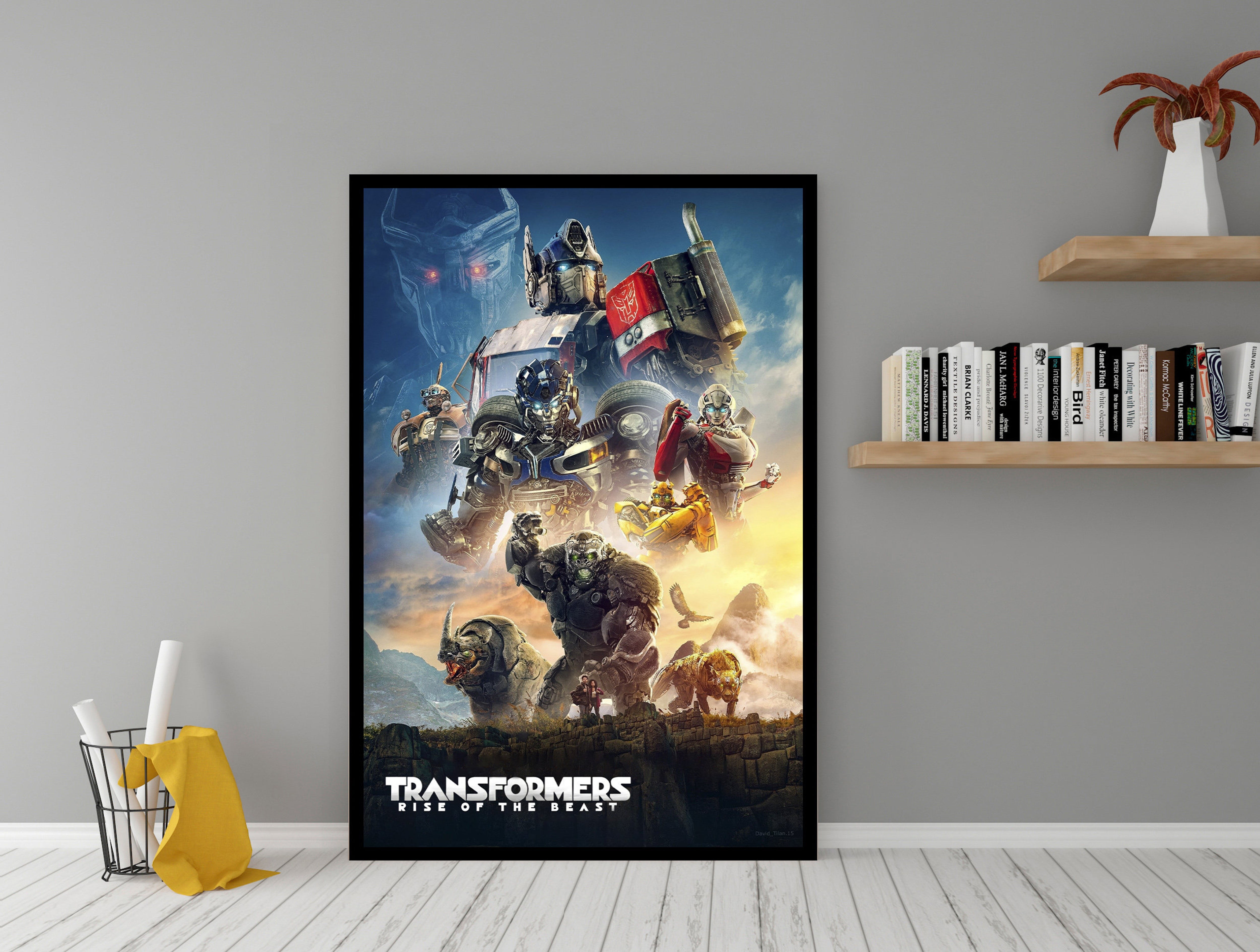 POSTER Transformers: Rise of the Beasts Movie Poster - Quality Wall Art ...