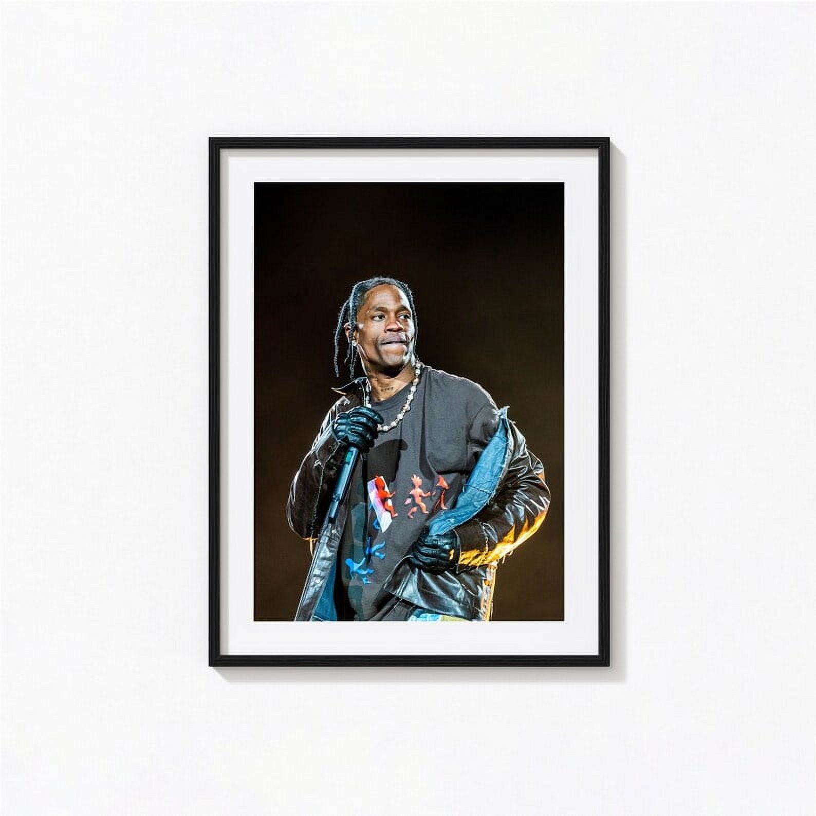 POSTER Travis Scott Posters / Travis Scott Black and White Wall Art ...